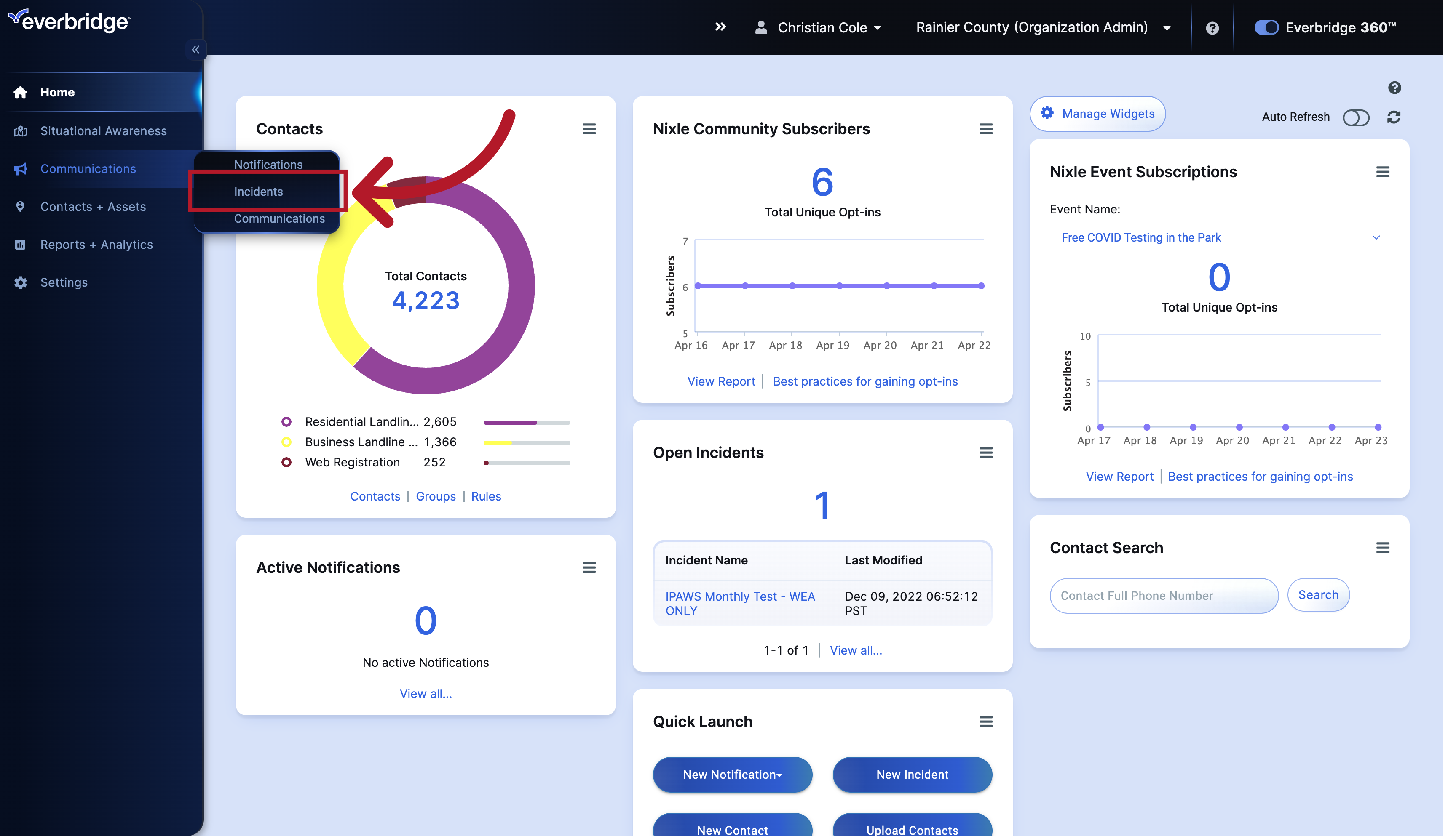 EBS: Launching an Incident in Everbridge Suite – Everbridge