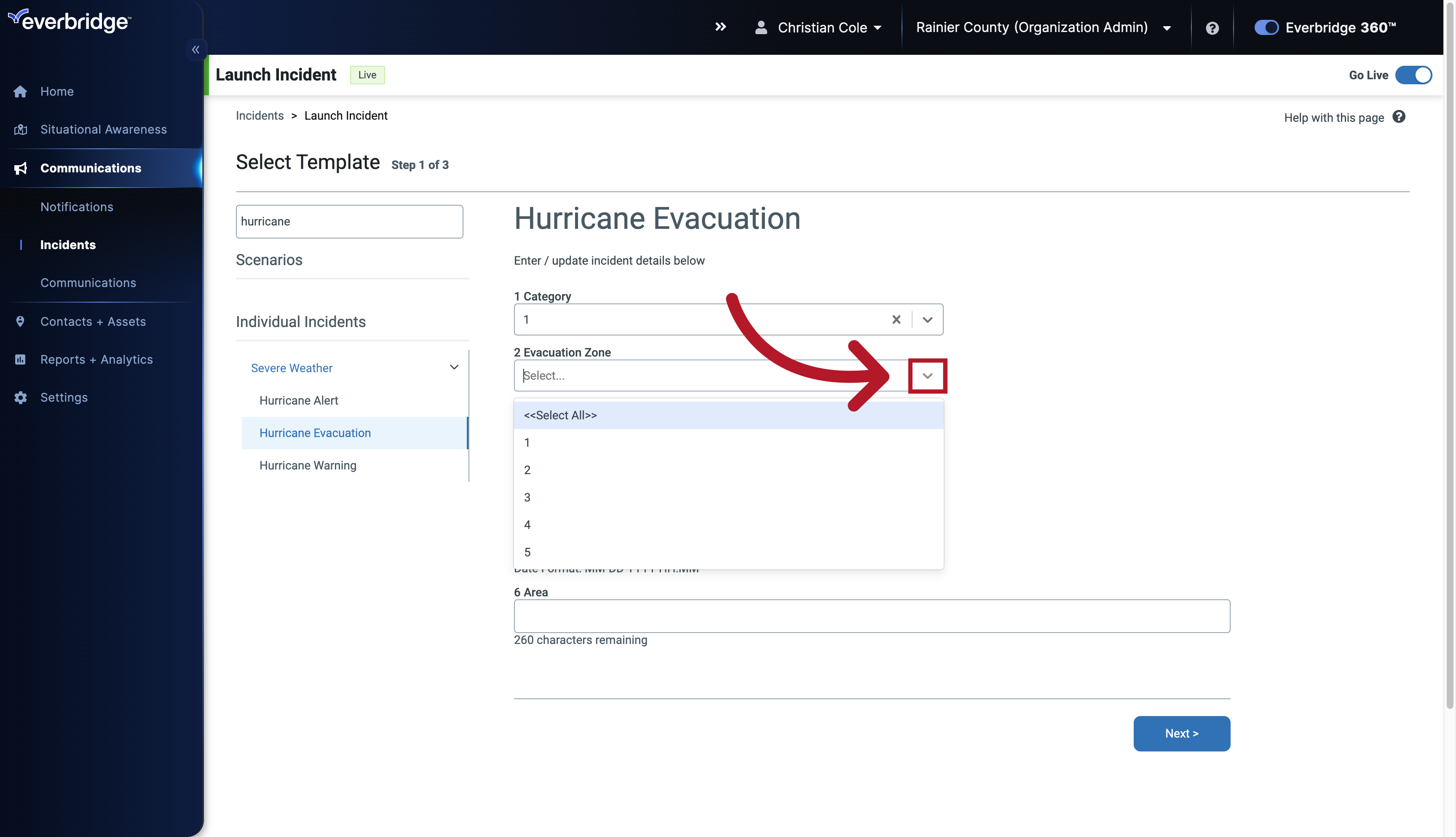 EBS: Launching an Incident in Everbridge Suite – Everbridge