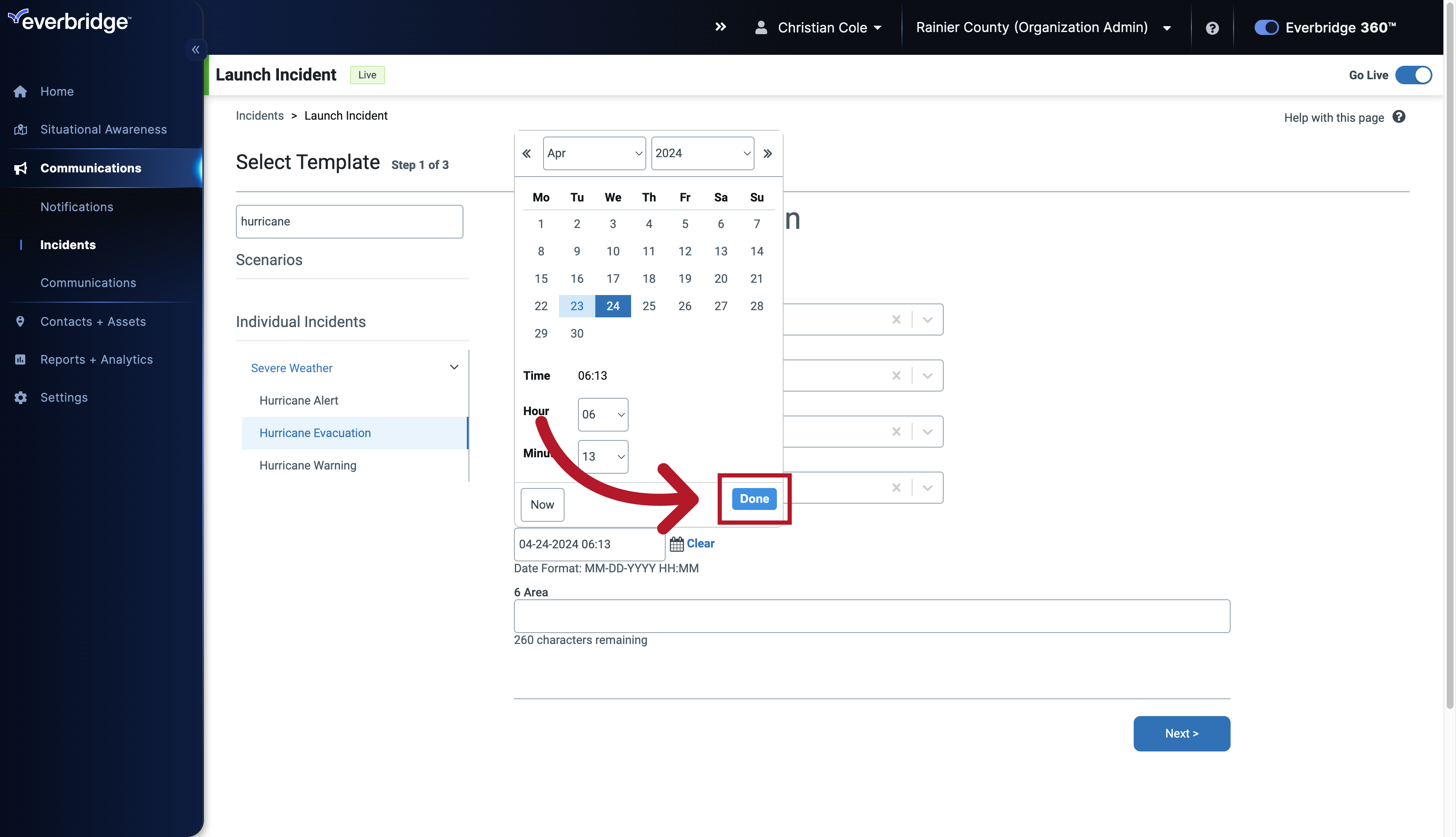 EBS: Launching an Incident in Everbridge Suite – Everbridge