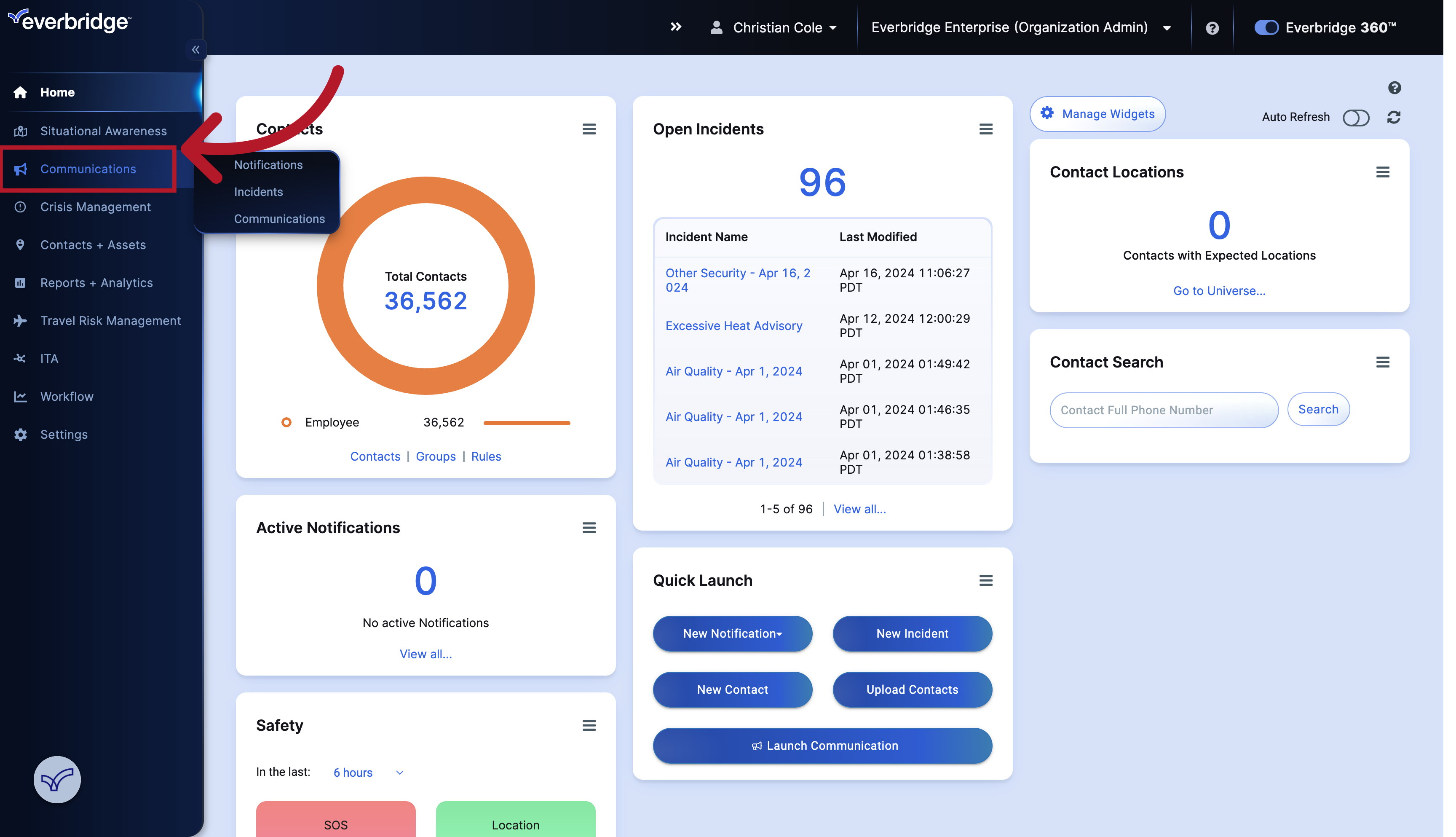 EBS: Sending Notifications in Everbridge Suite – Everbridge