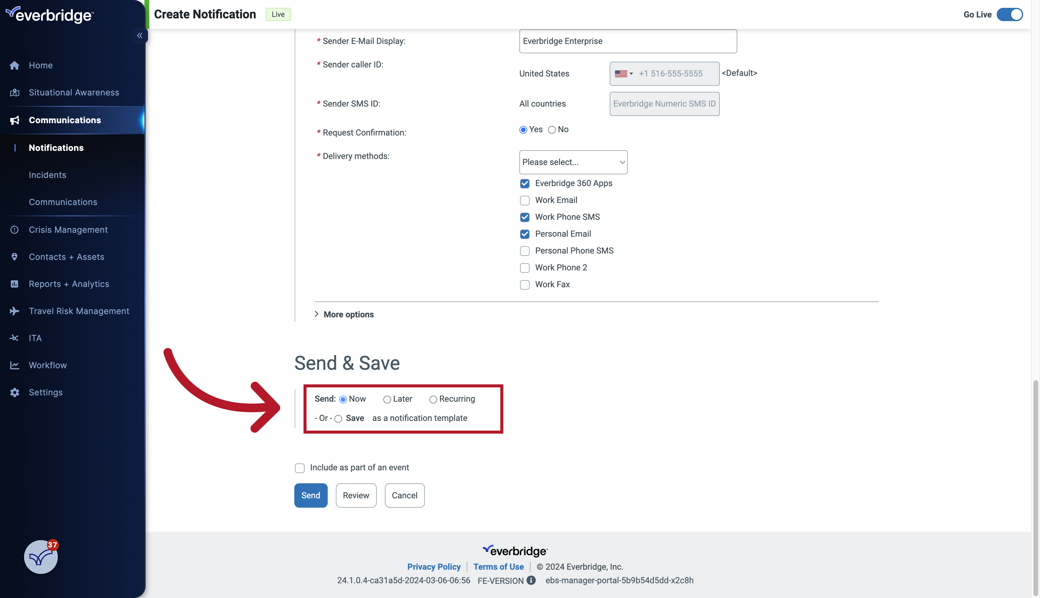EBS: Sending Notifications in Everbridge Suite – Everbridge
