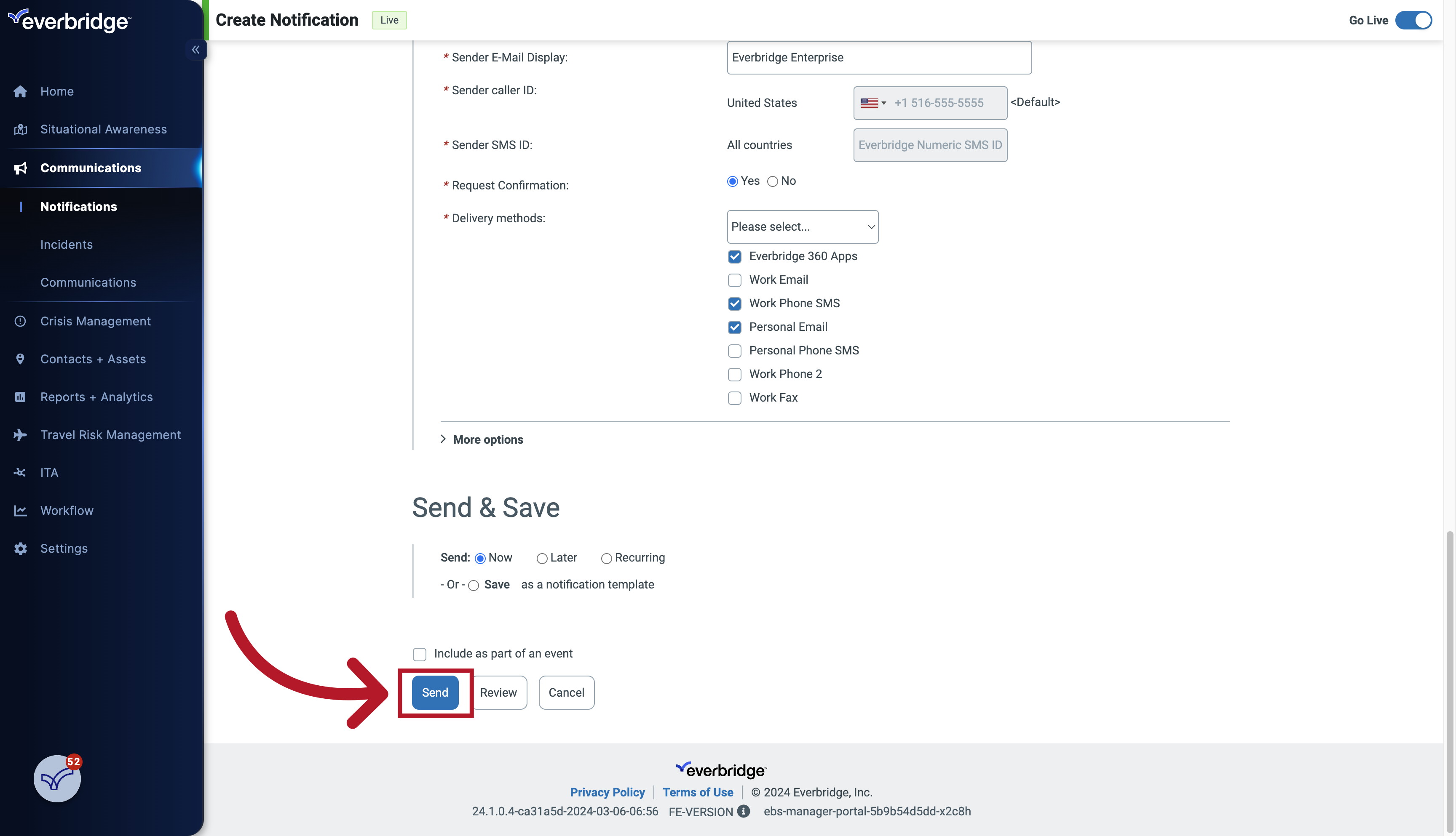 EBS: Sending Notifications in Everbridge Suite – Everbridge