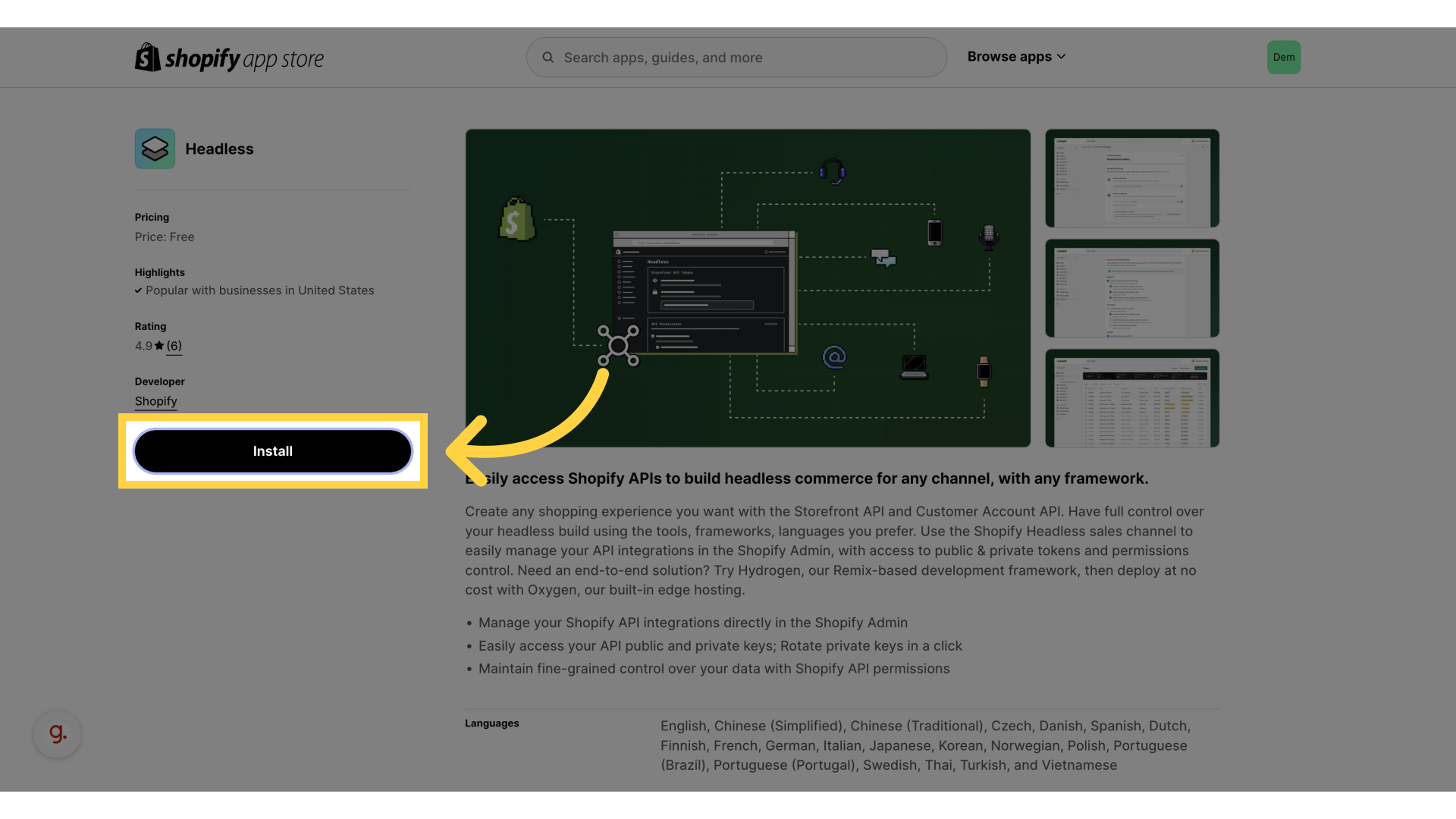 How to find your Shopify Storefront API Key? – Keragon