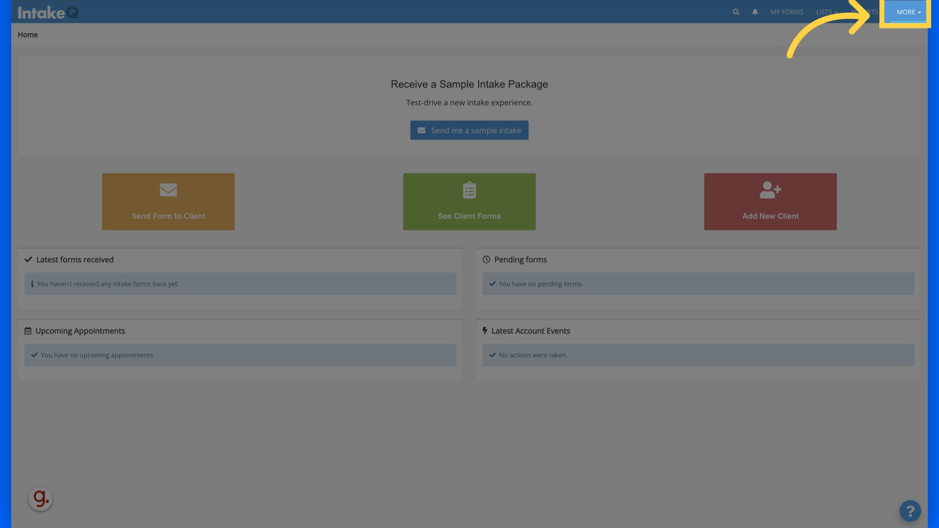 How to find your API Key in IntakeQ – Keragon
