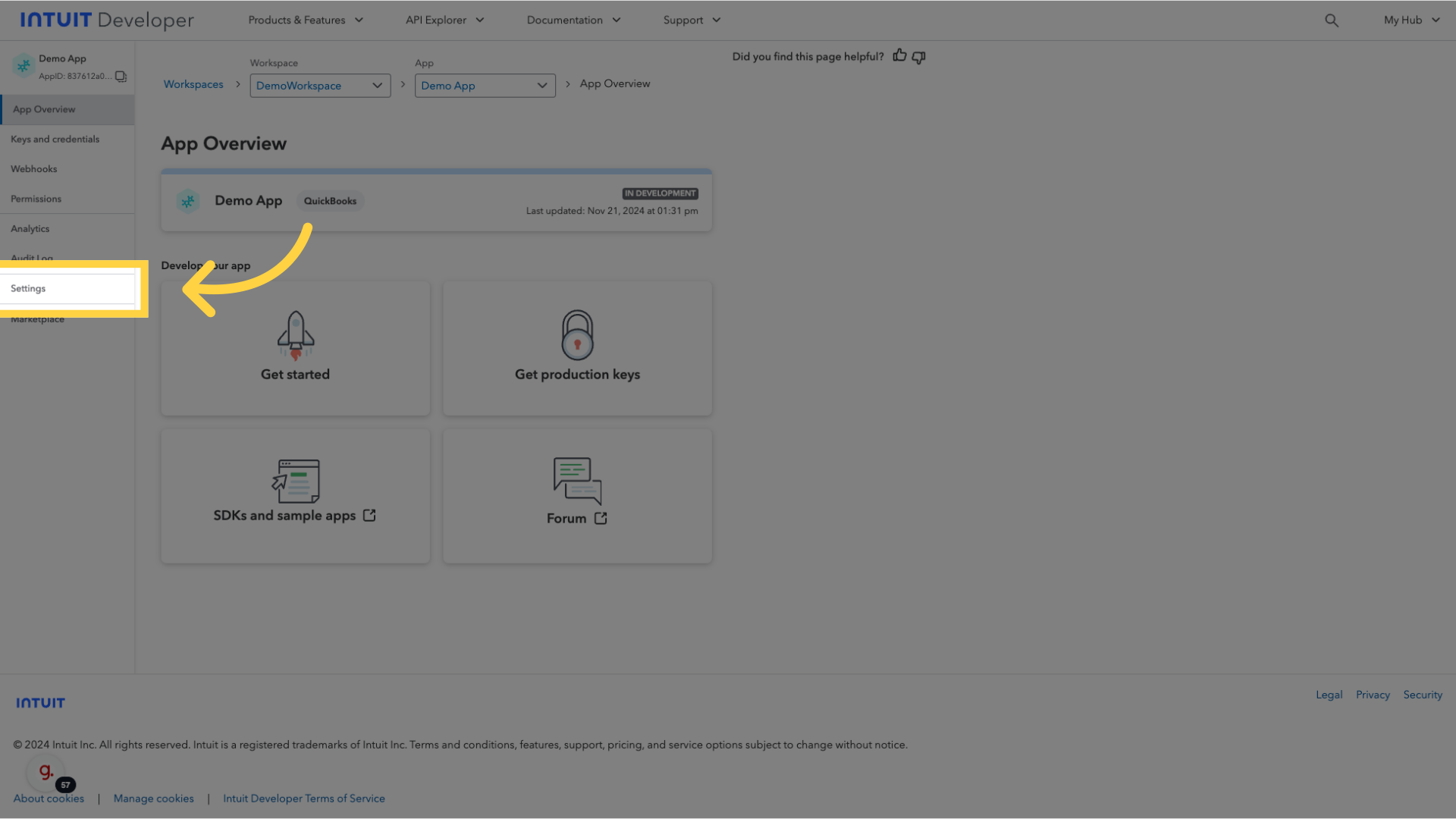 How to find your realmID, clientID and secret in QuickBooks – Keragon
