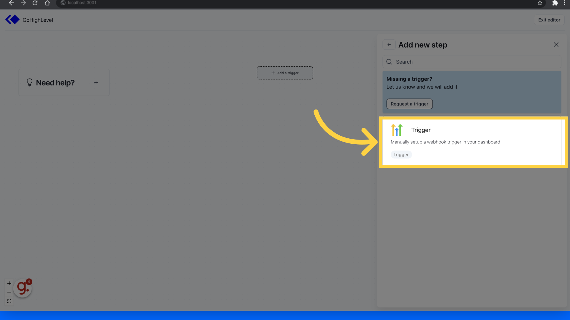 How to add a Go High Level trigger – Keragon