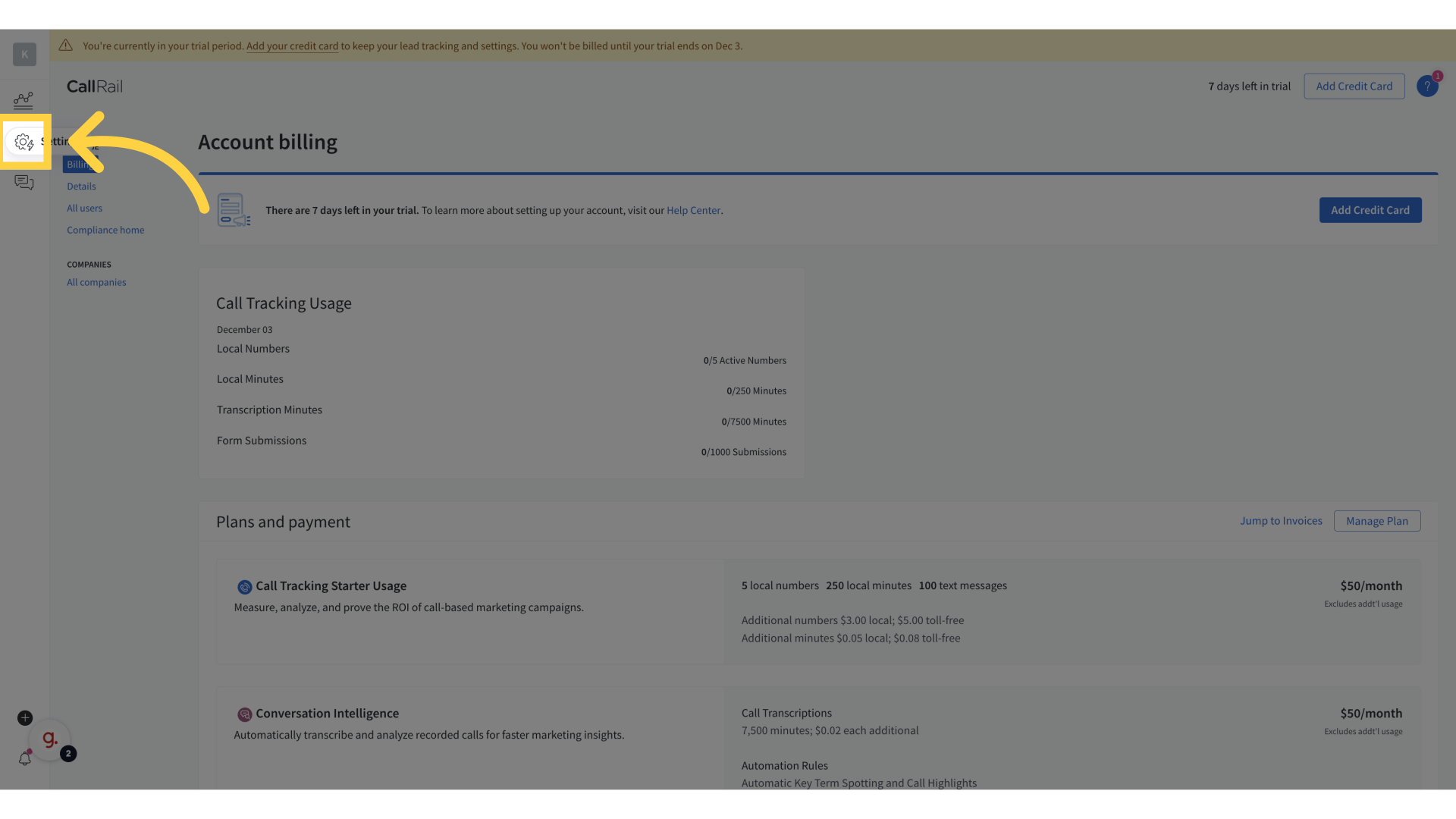 How to find your API key in CallRail – Keragon