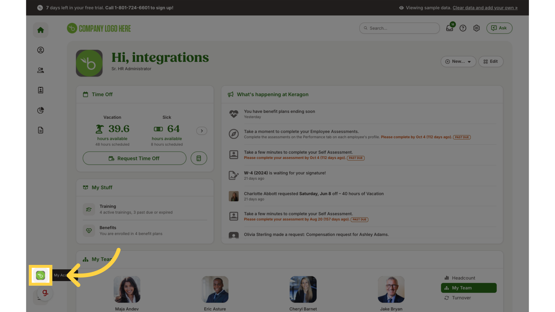 How to find your API key in BambooHR – Keragon