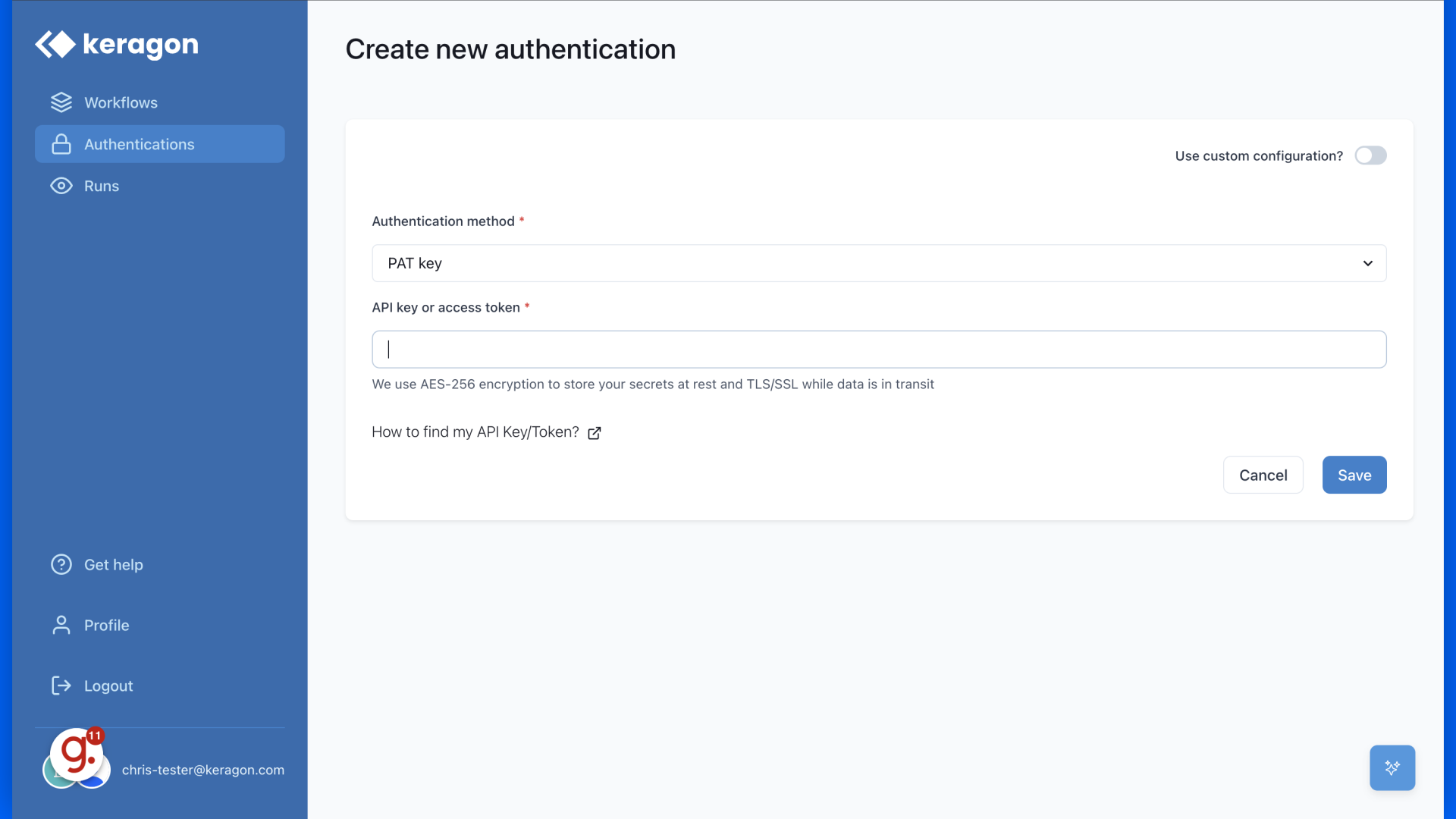 How to find your API key in Asana – Keragon