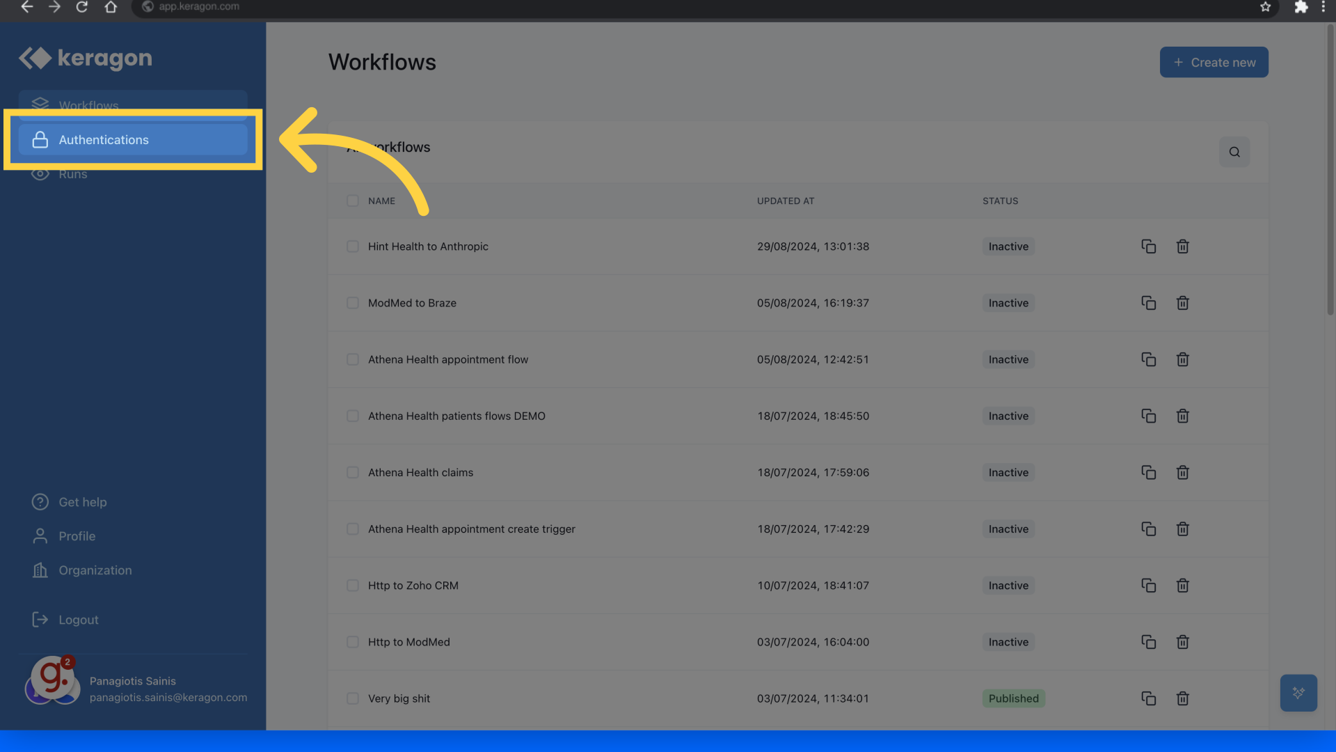 How to find your practice id in Athena health – Keragon