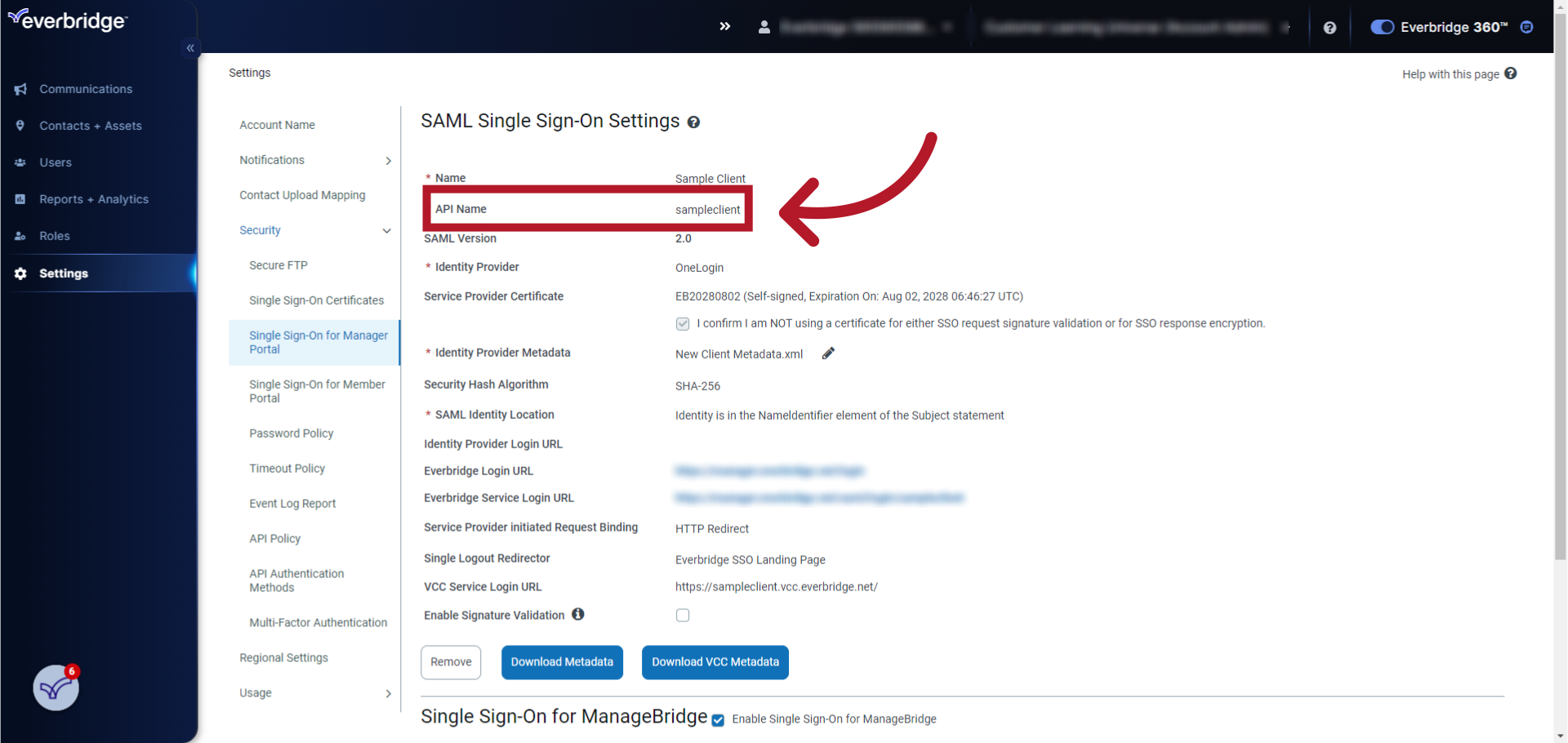 EBS: Configuring Single Sign-On (SSO) for Use With the Everbridge ...