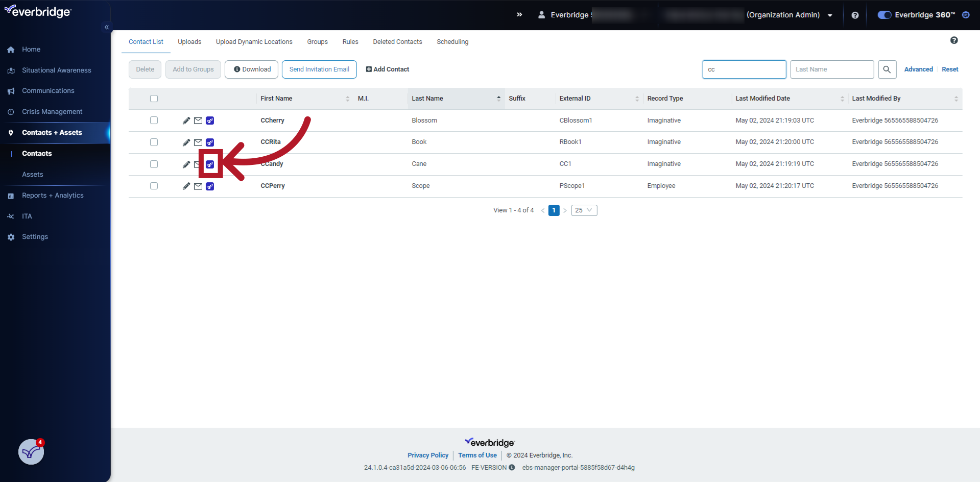 Mobile: Sending Everbridge Mobile App (EMA) Quick Registration Emails – Everbridge