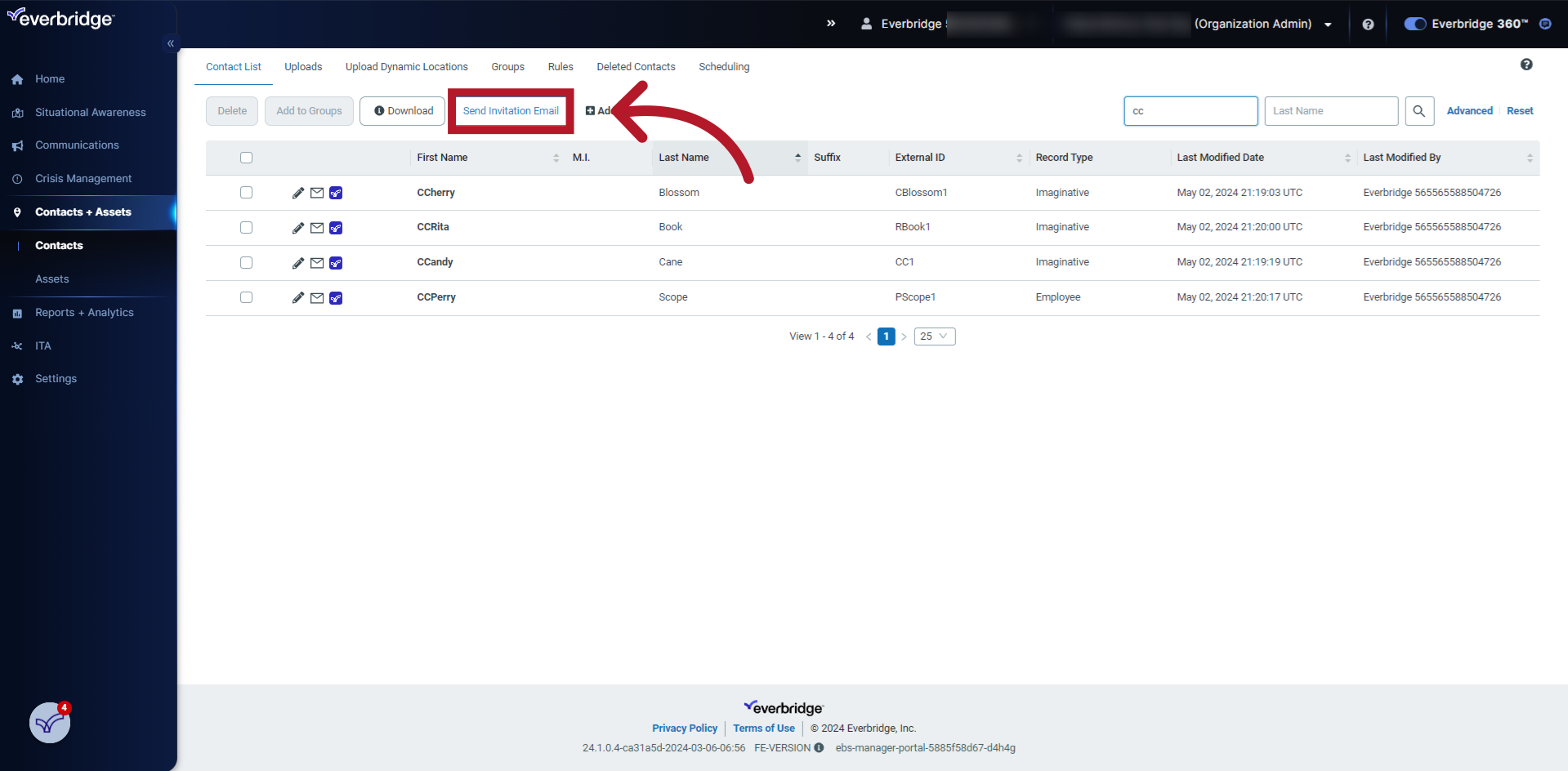 Mobile Sending Everbridge Mobile App Ema Quick Registration Emails Everbridge 