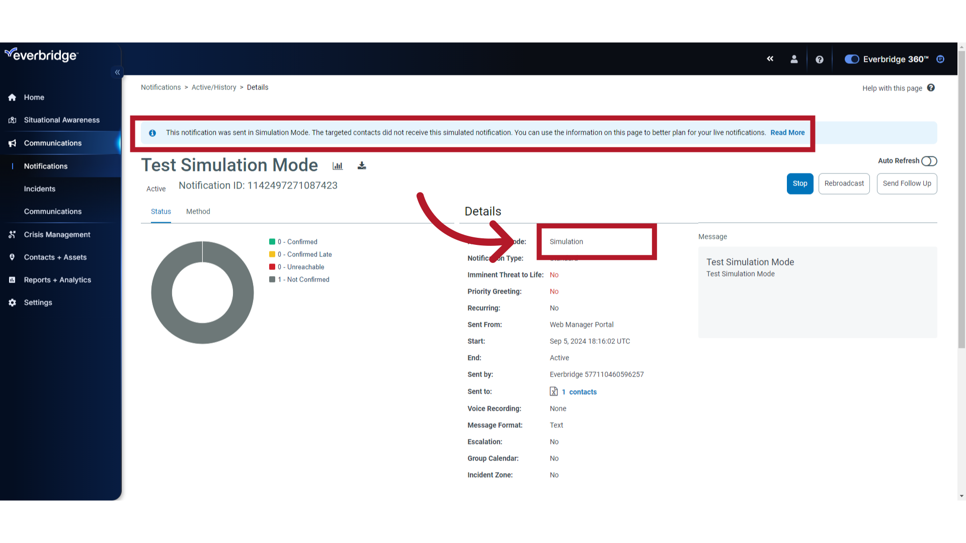 EBS: Using Simulation Mode in Everbridge Suite – Everbridge