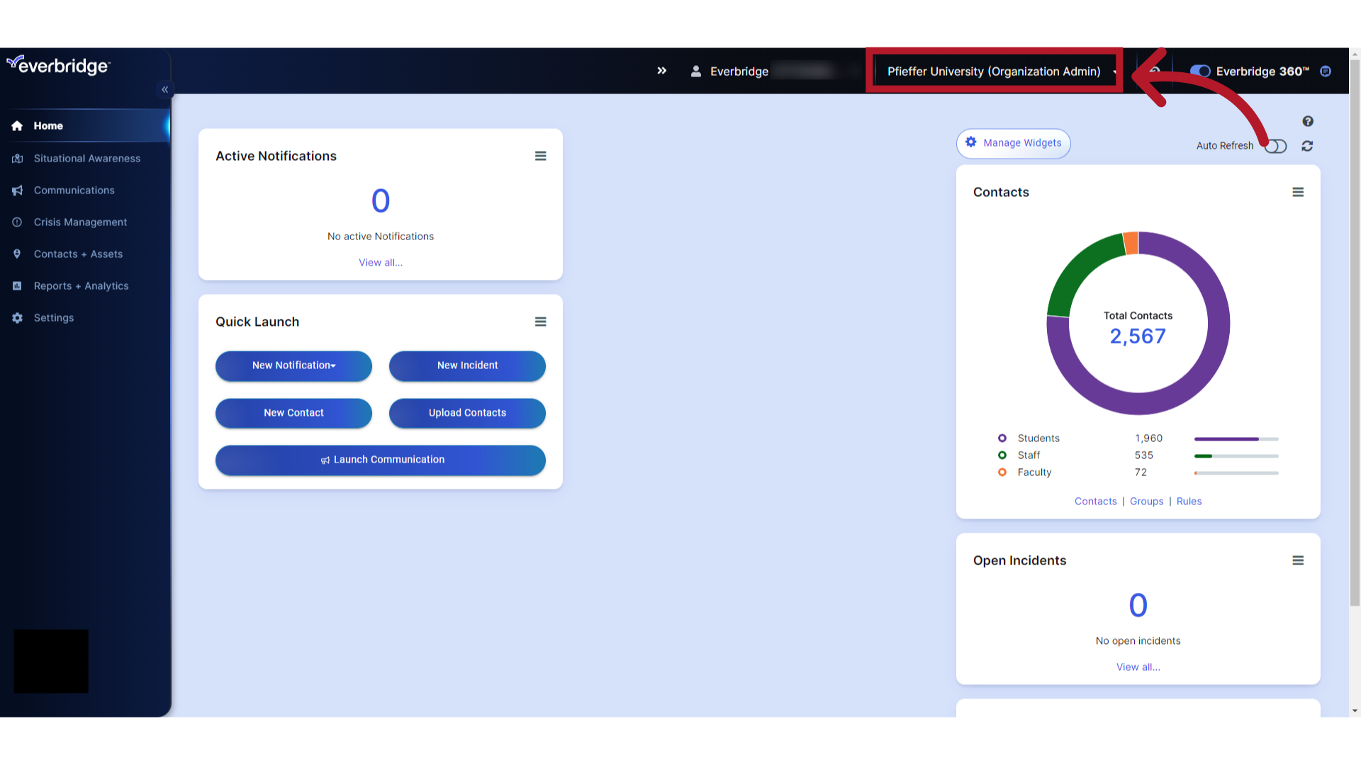 EBS: Configuring IPAWS Settings in an Everbridge Organization – Everbridge