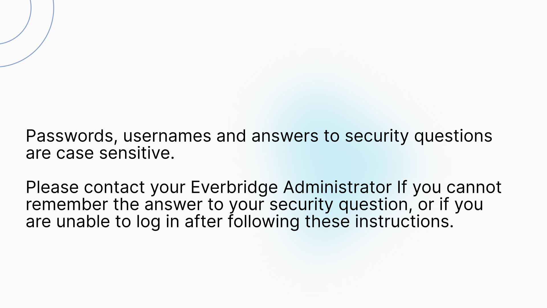 EBS: Resetting Your Everbridge Manager Portal Password – Everbridge
