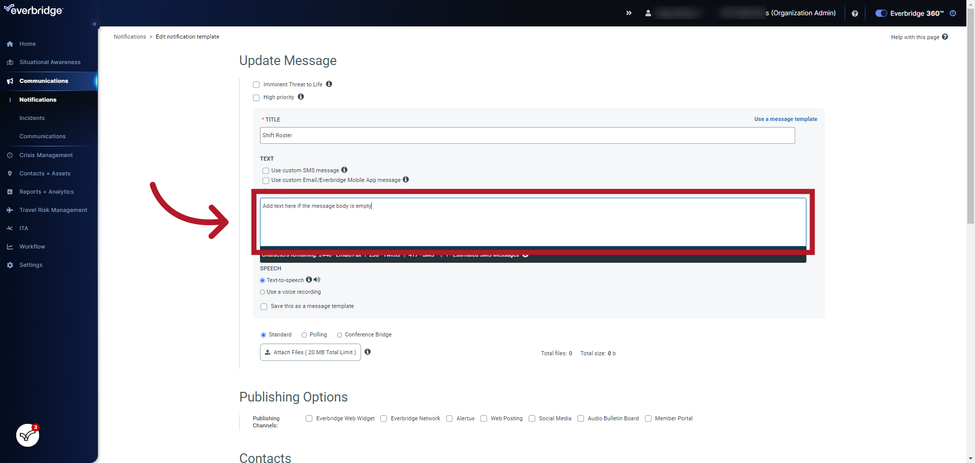 Mobile: Users Are Unable to See Notification Templates in the ...