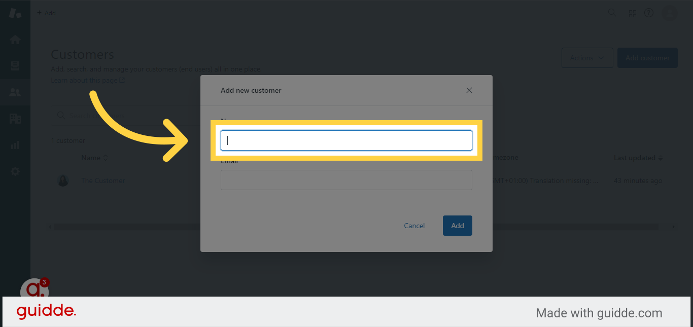 How to add a customer on your Zendesk account - Guidde | Gallery How to add a customer on your Zendesk account - Guidde | Gallery