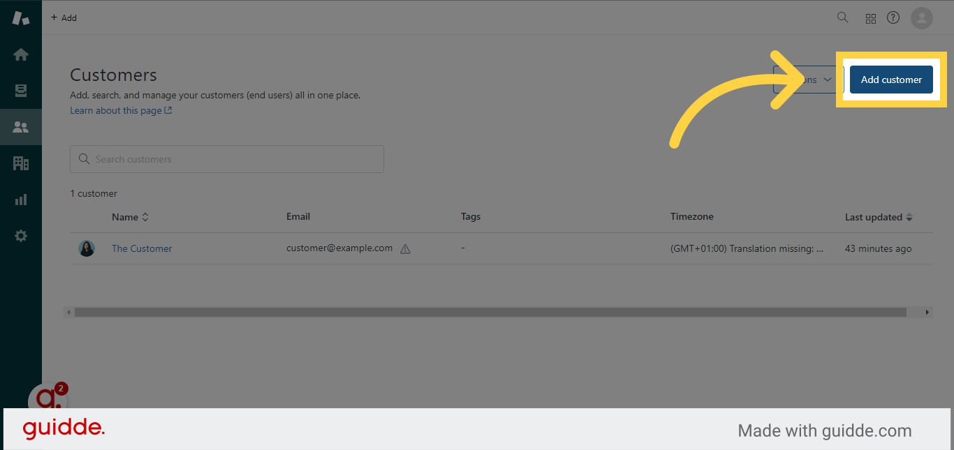 How to add a customer on your Zendesk account - Guidde | Gallery