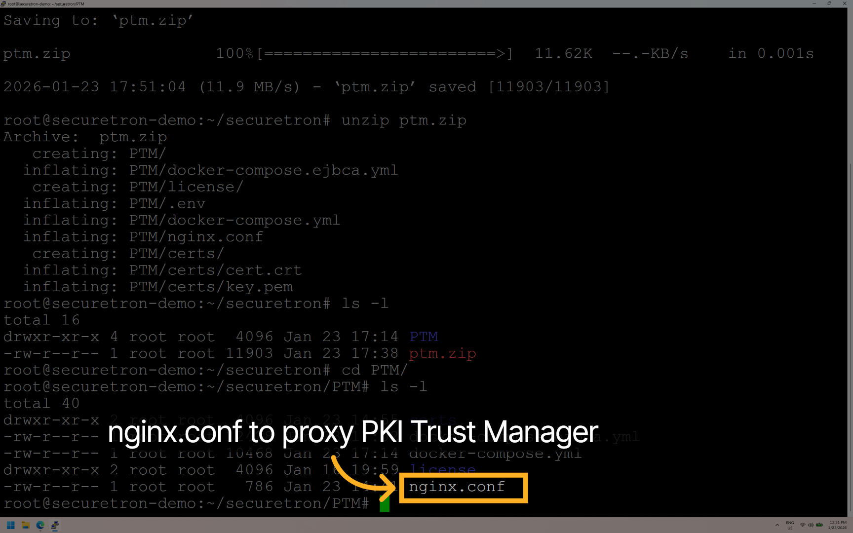 Deploy PKI Trust Manager using Docker - Securetron | ADCS | MSCA ...
