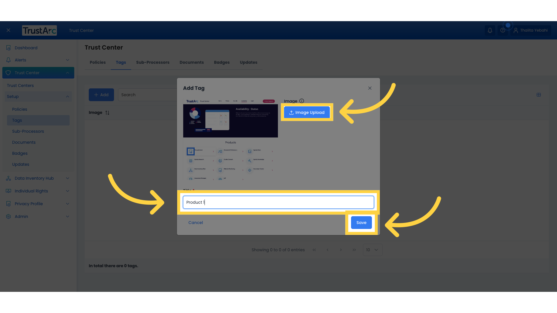 Getting Started with Trust Center – TrustArc Help Center