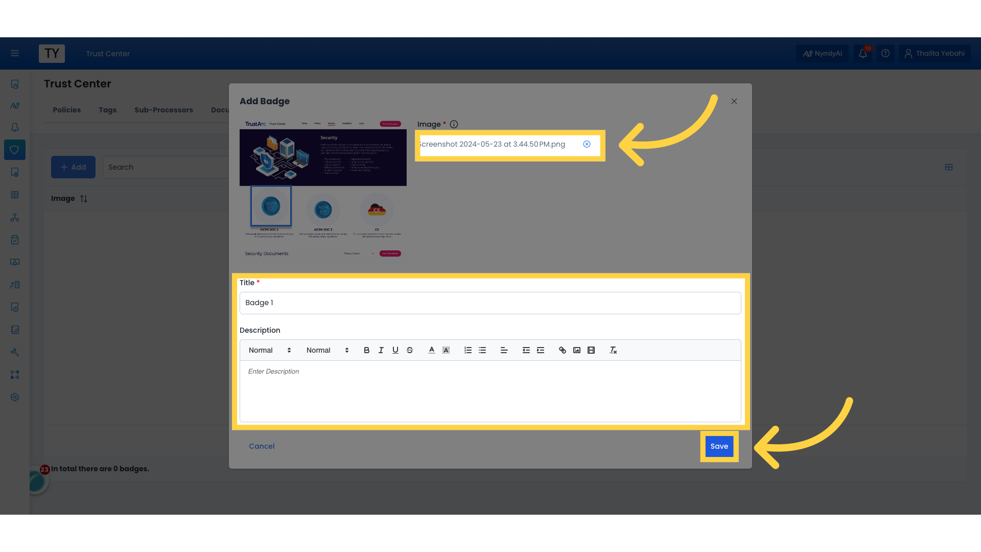 Getting Started with Trust Center – TrustArc Help Center
