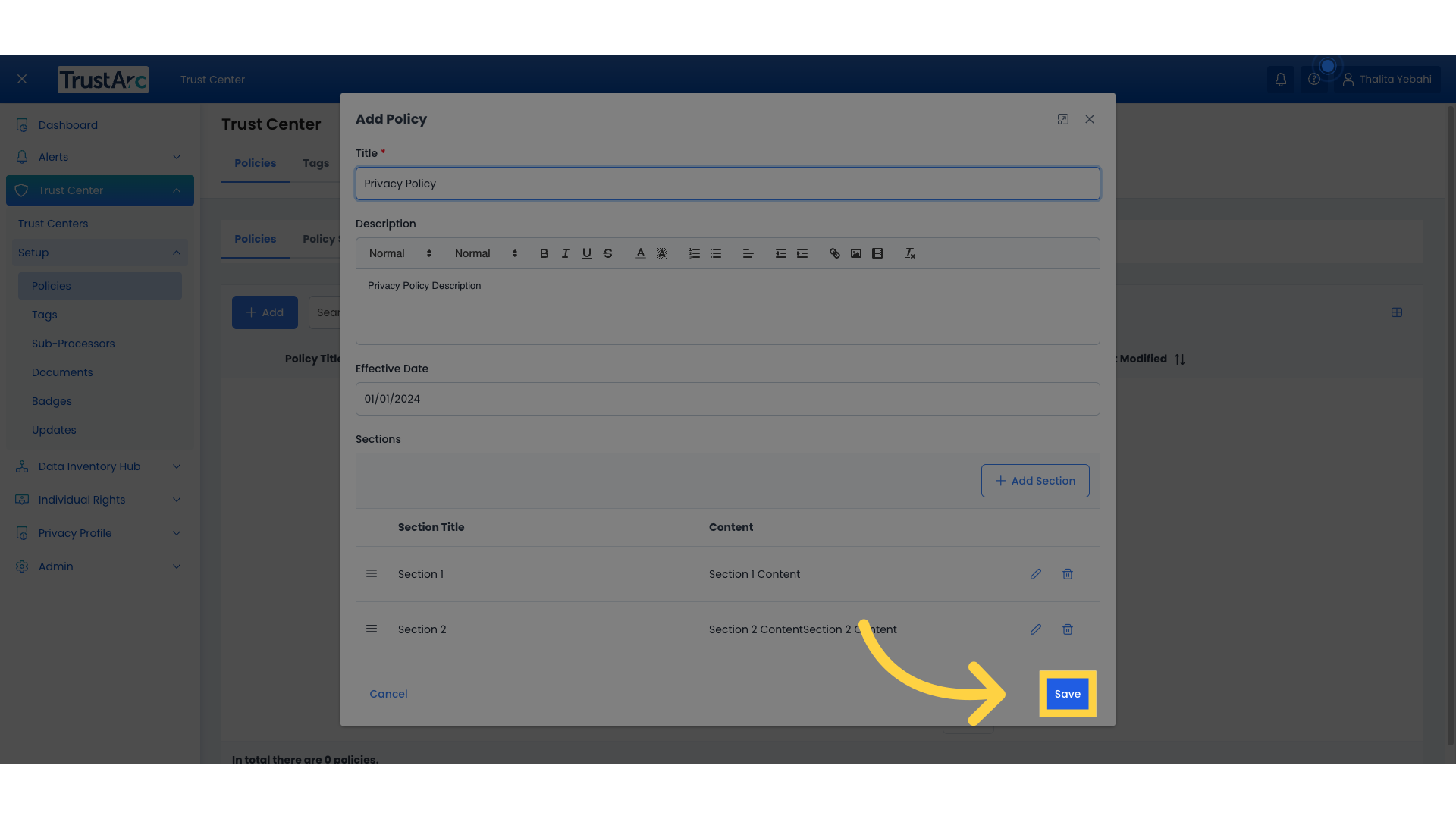 Getting Started with Trust Center – TrustArc Help Center