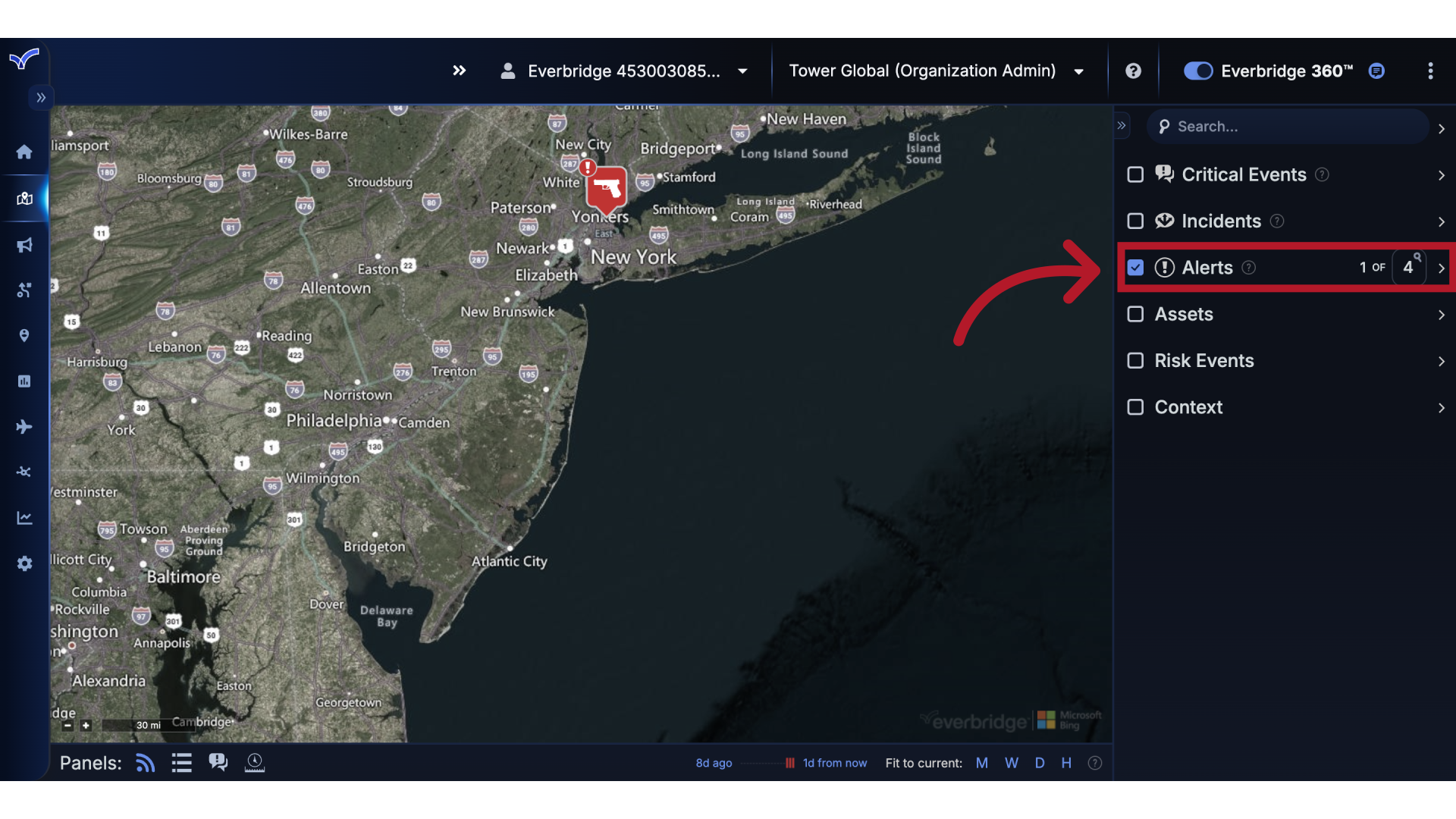 VCC: Creating a Saved View in Visual Command Center – Everbridge