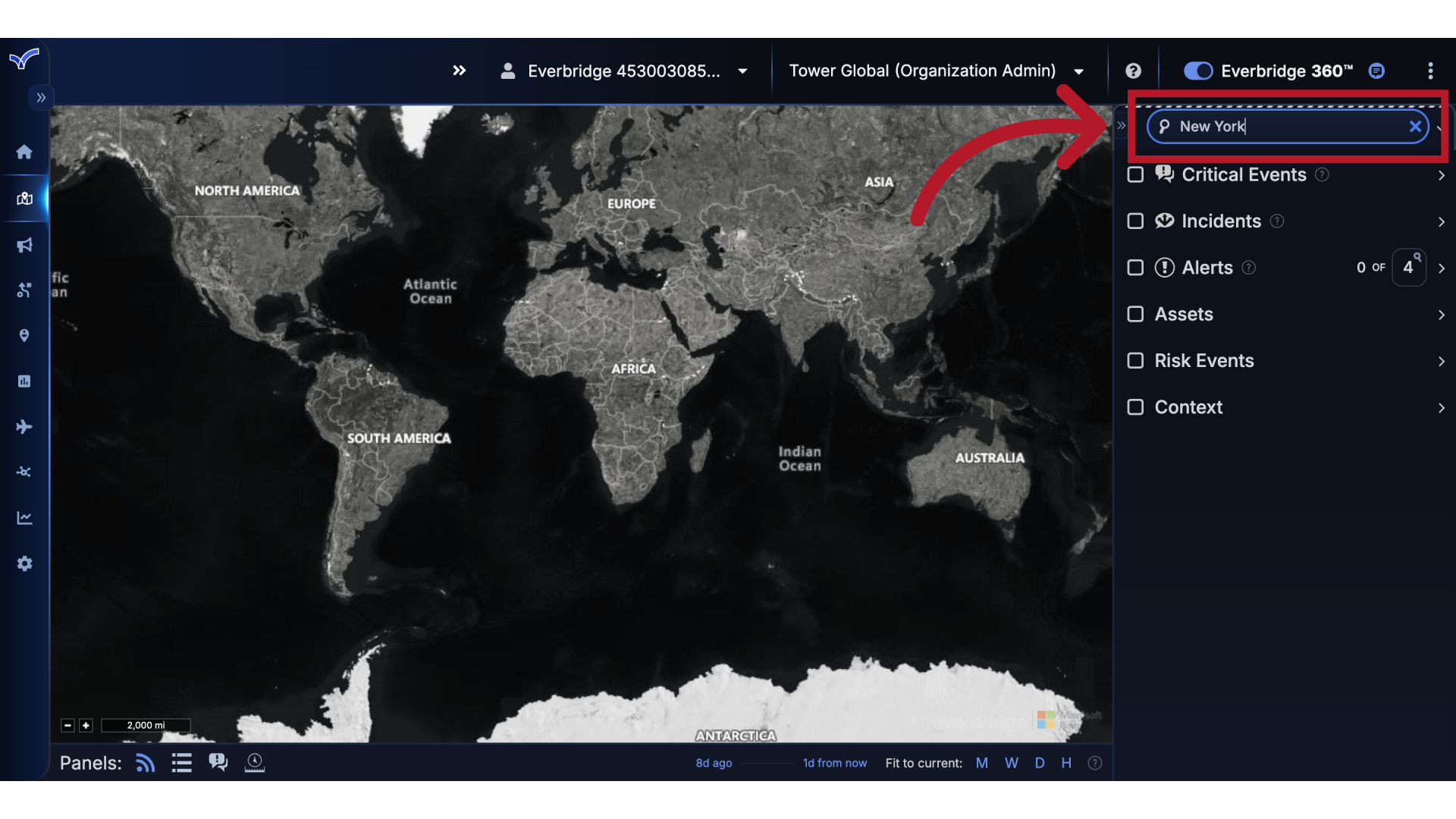VCC: Creating a Saved View in Visual Command Center – Everbridge