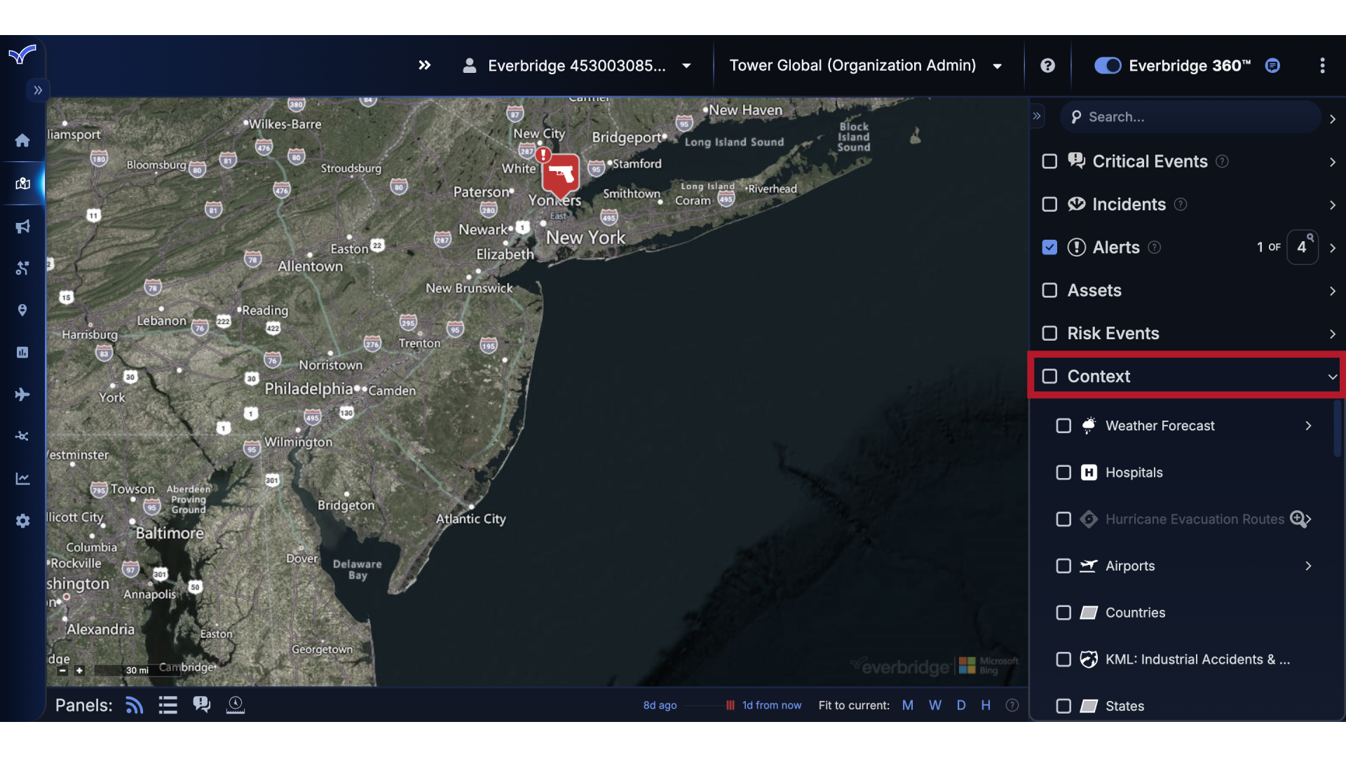 VCC: Creating a Saved View in Visual Command Center – Everbridge