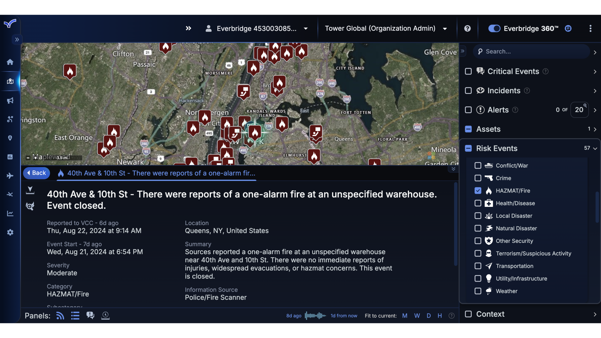 VCC: Reviewing Feeds in Visual Command Center – Everbridge