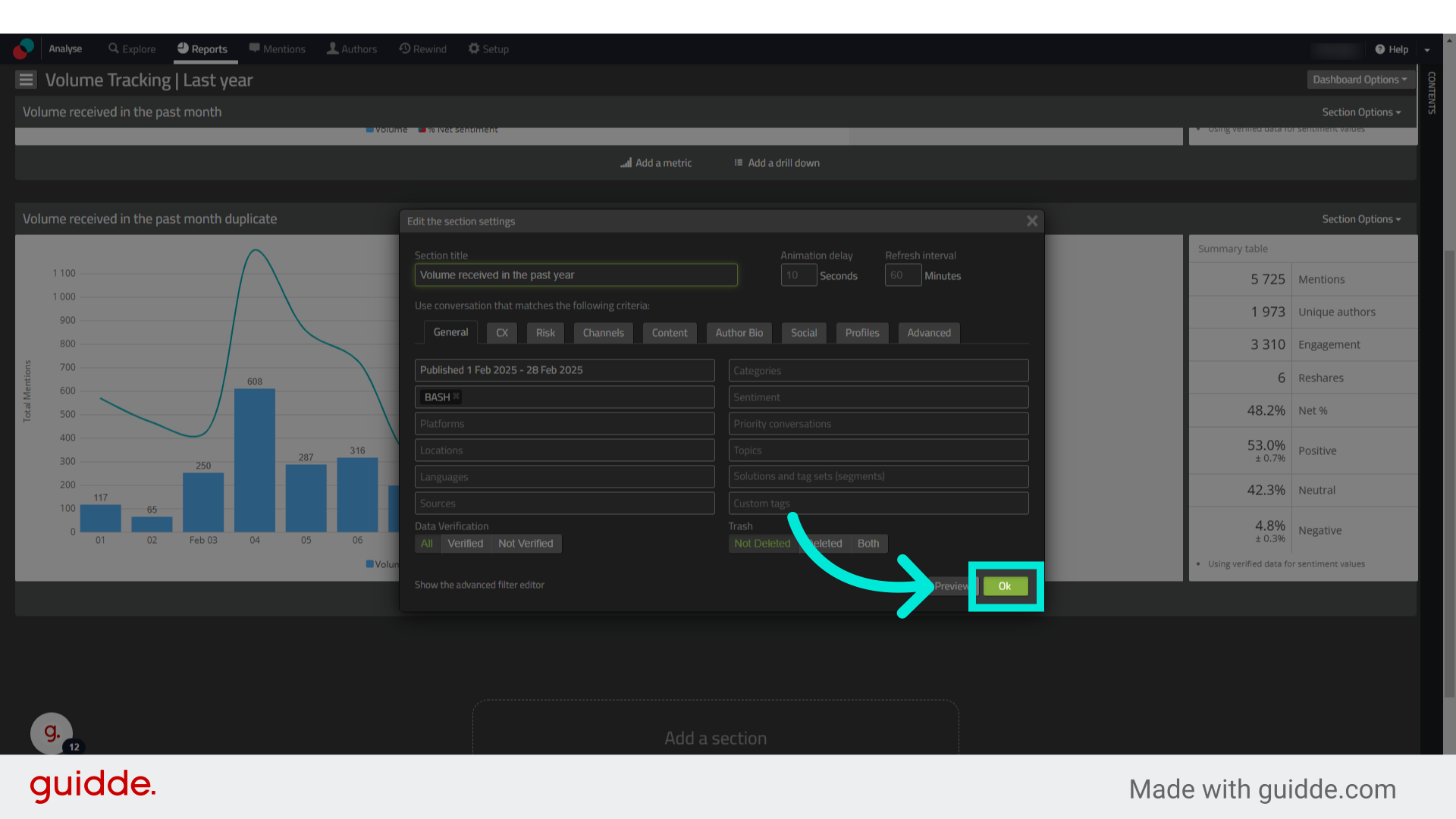 How do I duplicate dashboards in Analyse?