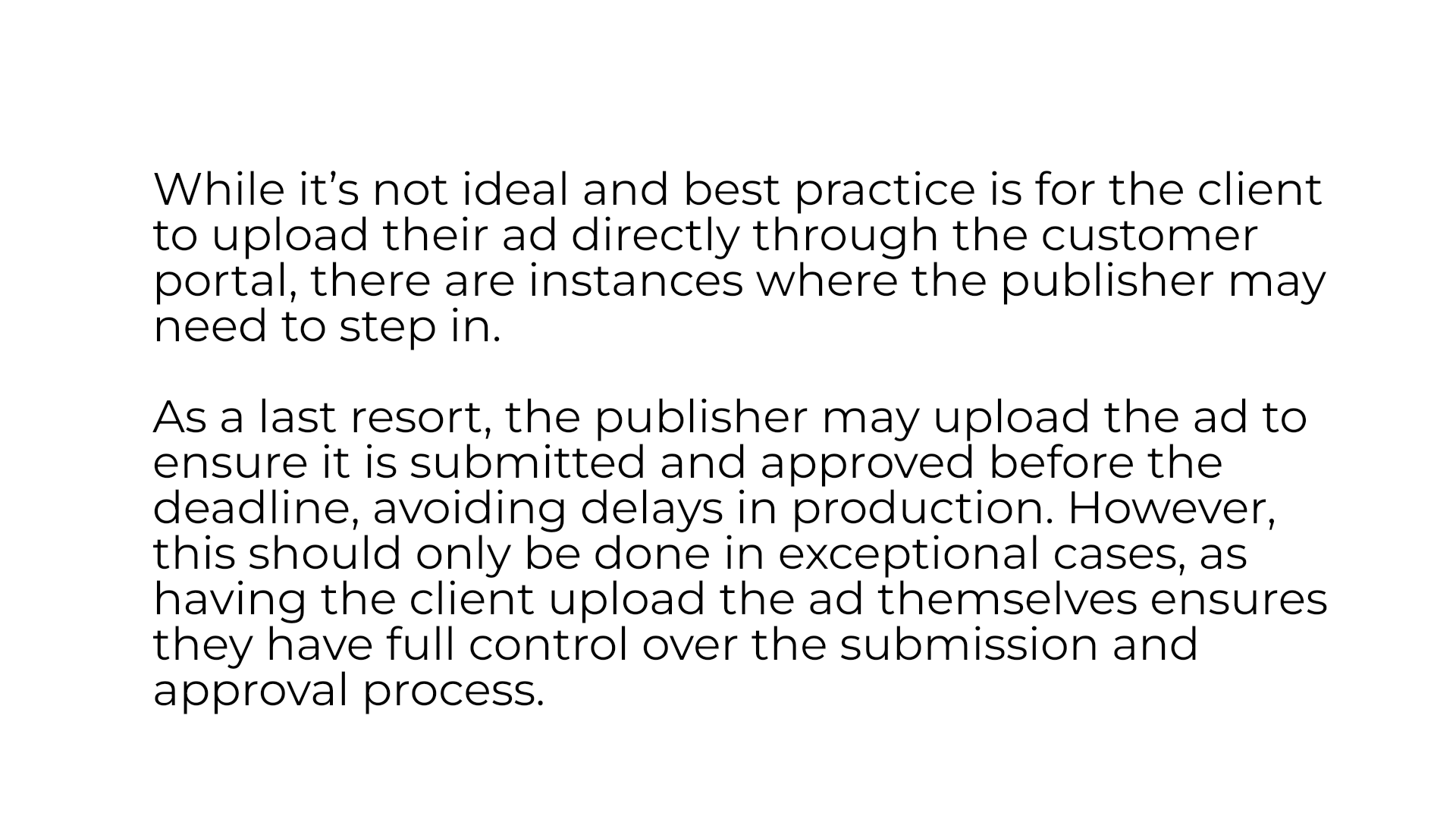 How to Upload a Print Ready Ad for a Client | Docs
