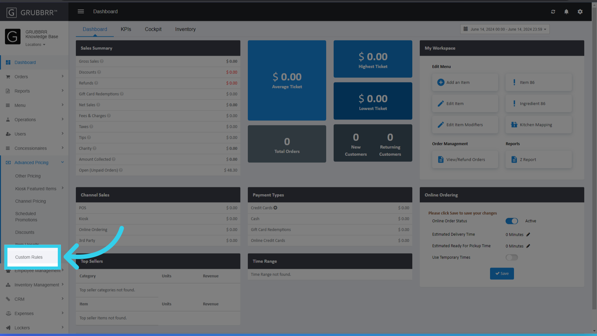 How to Create and Apply Custom Rules to your Kiosk Orders