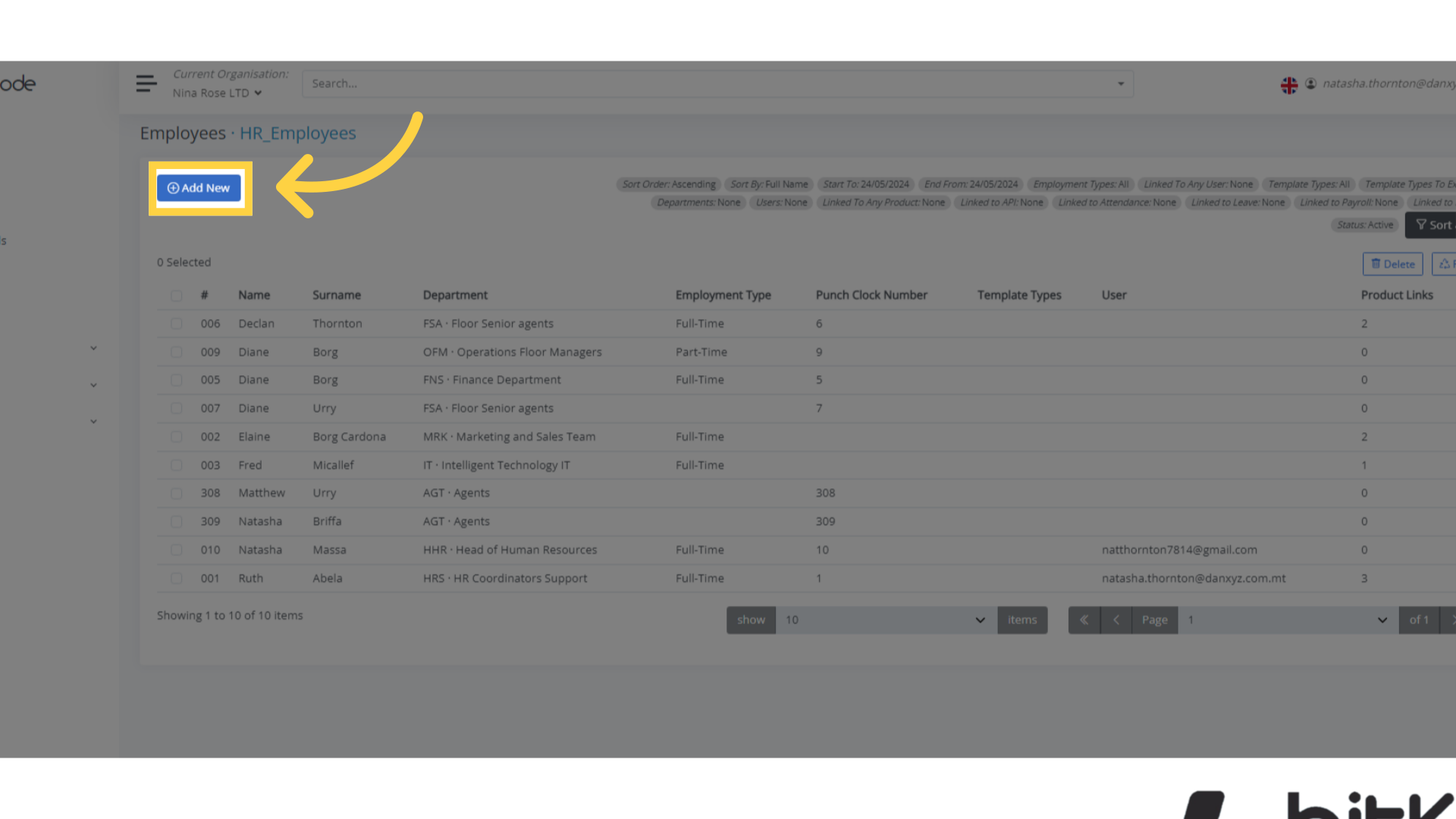 How do I add an Employee? - bitKode