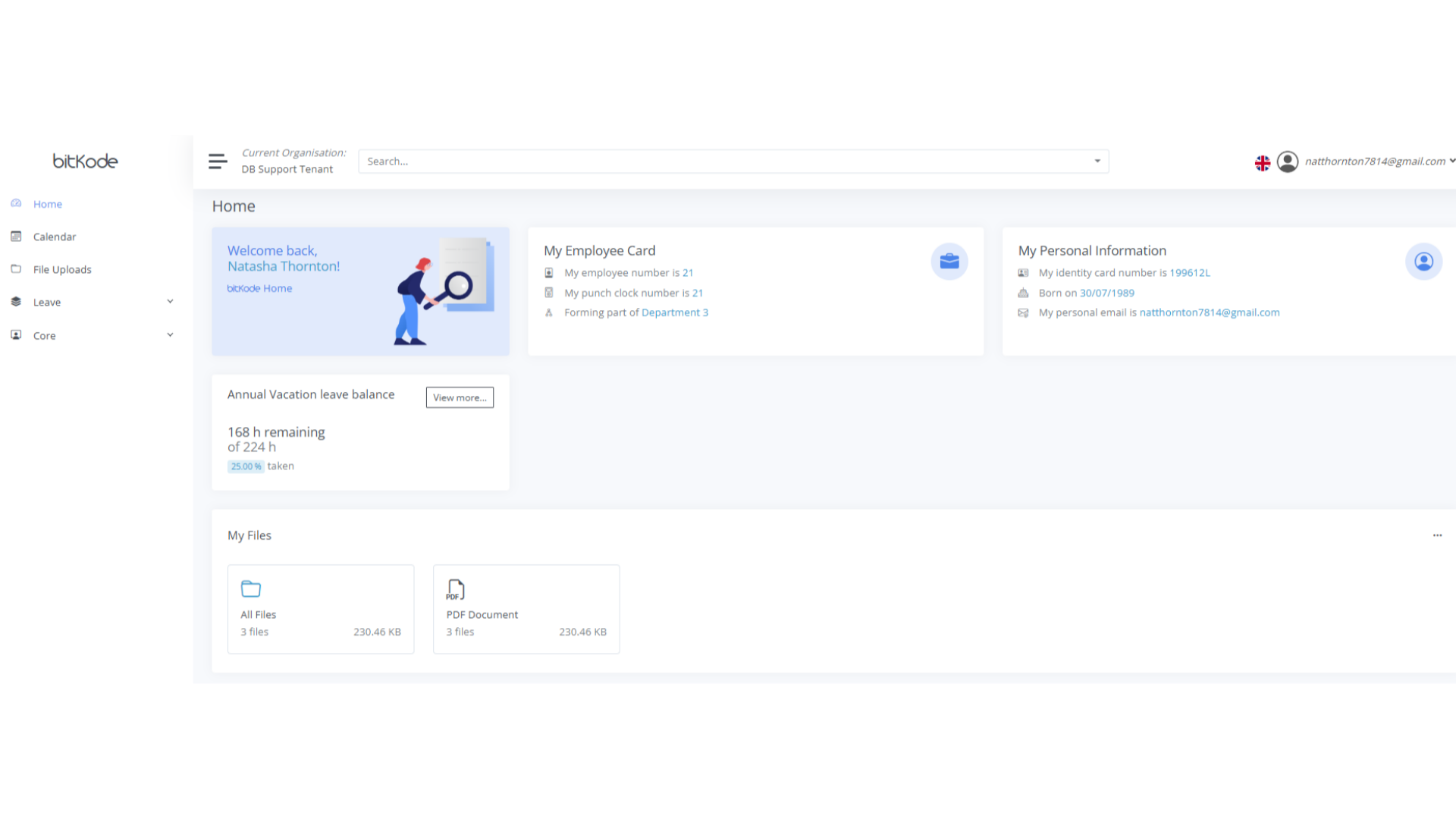 How do I give access to my employees to access their user portal on bitKode? - bitKode