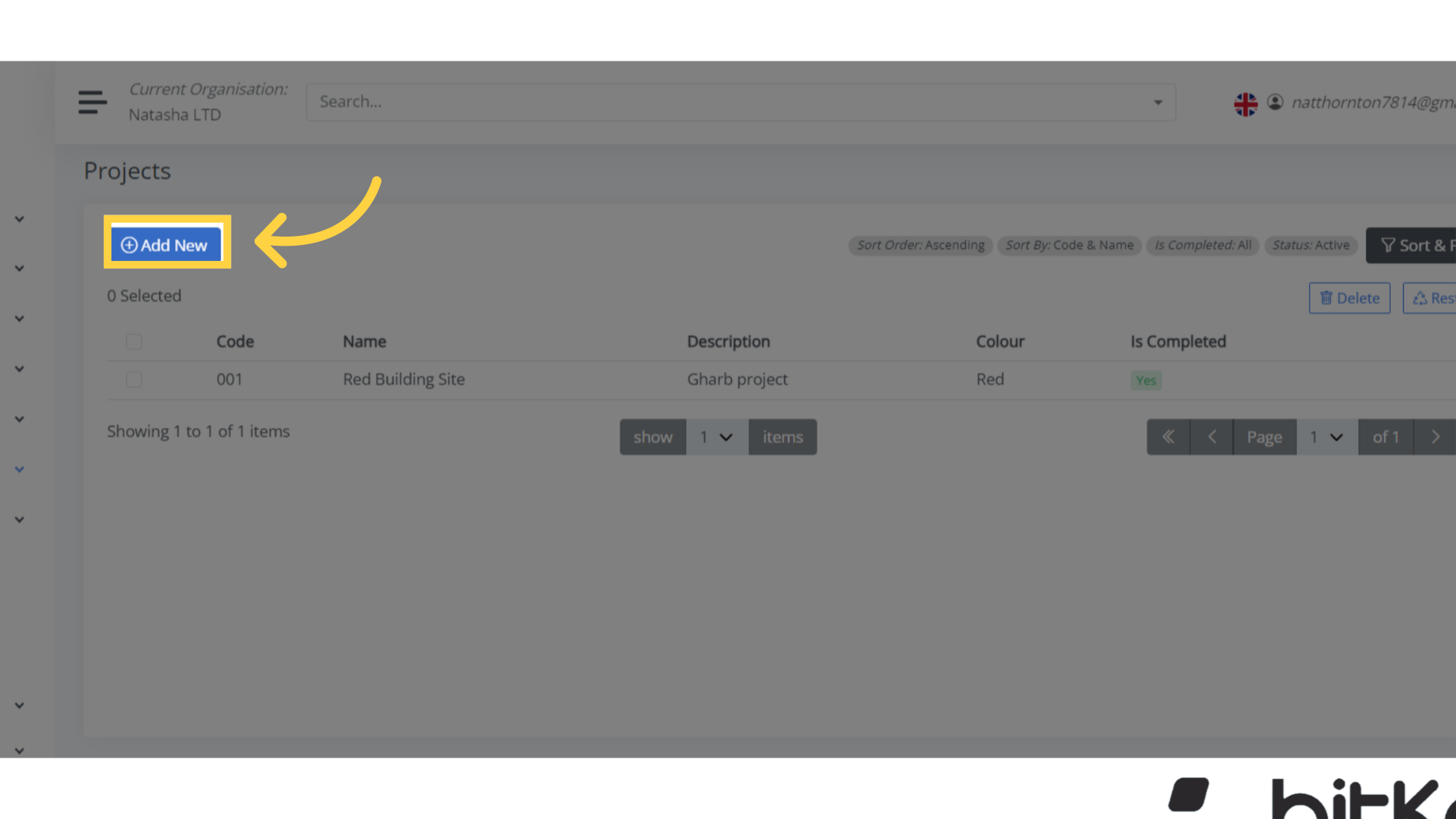 What are projects, and how can they be set? - bitKode