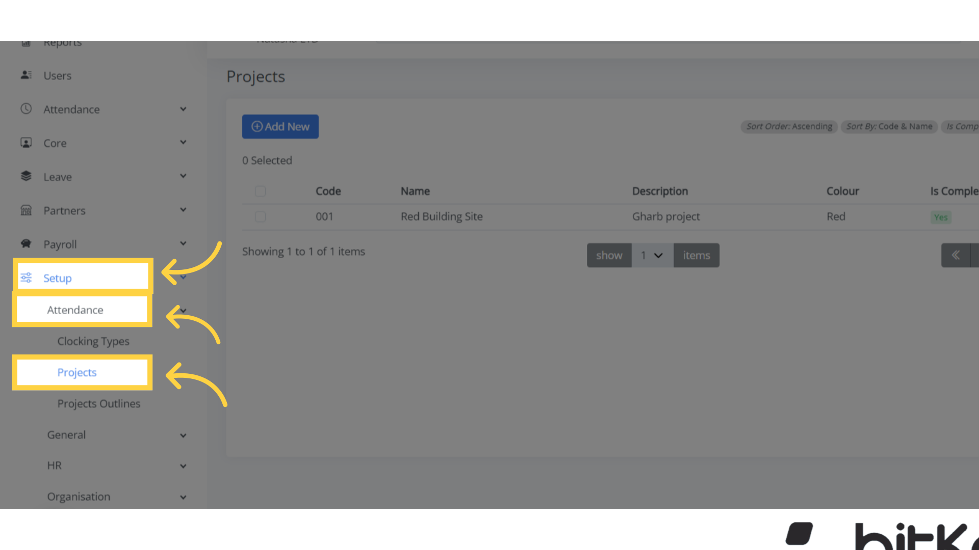 What are projects, and how can they be set? - bitKode