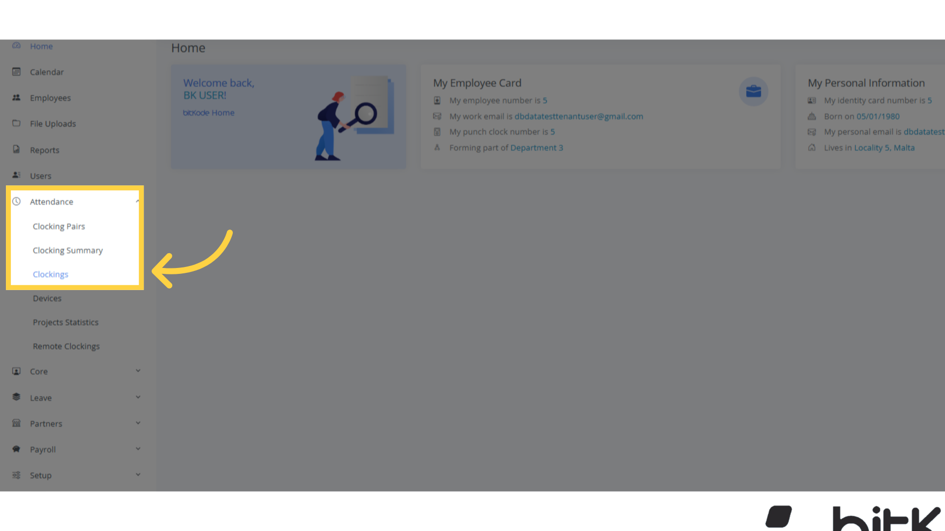 How do I delete/restore employees’ clocking's? - bitKode