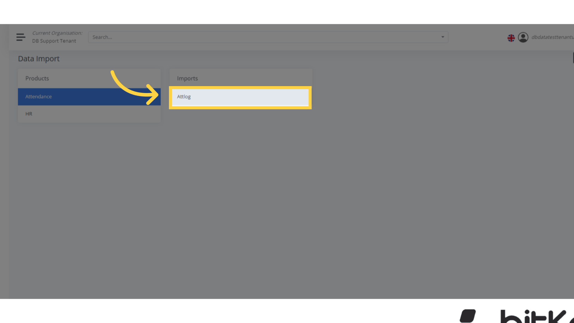 How do I download an Attendance Log (attlog) via USB from the device, and how do I upload it to ...