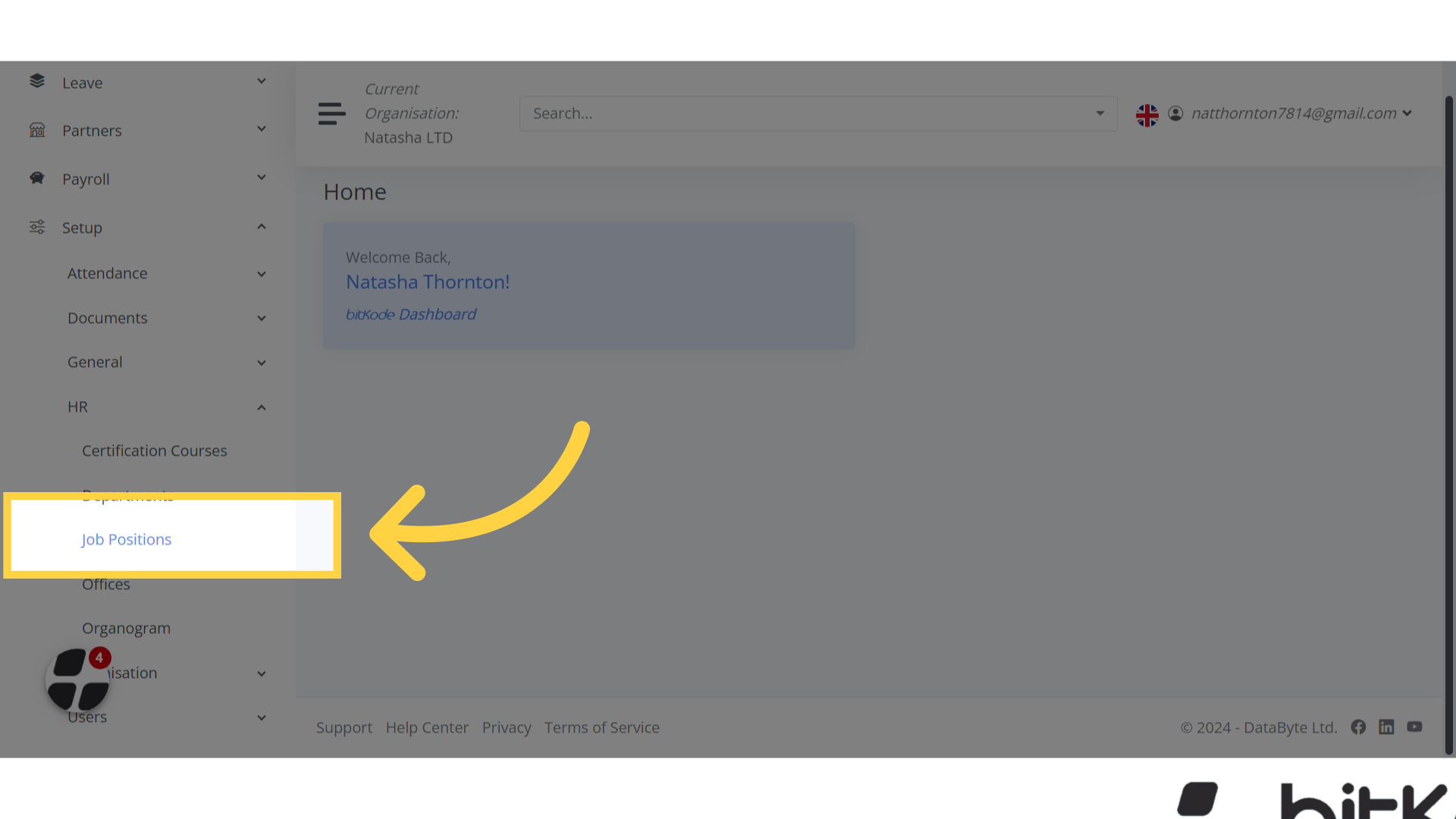 How do I create job positions? - bitKode