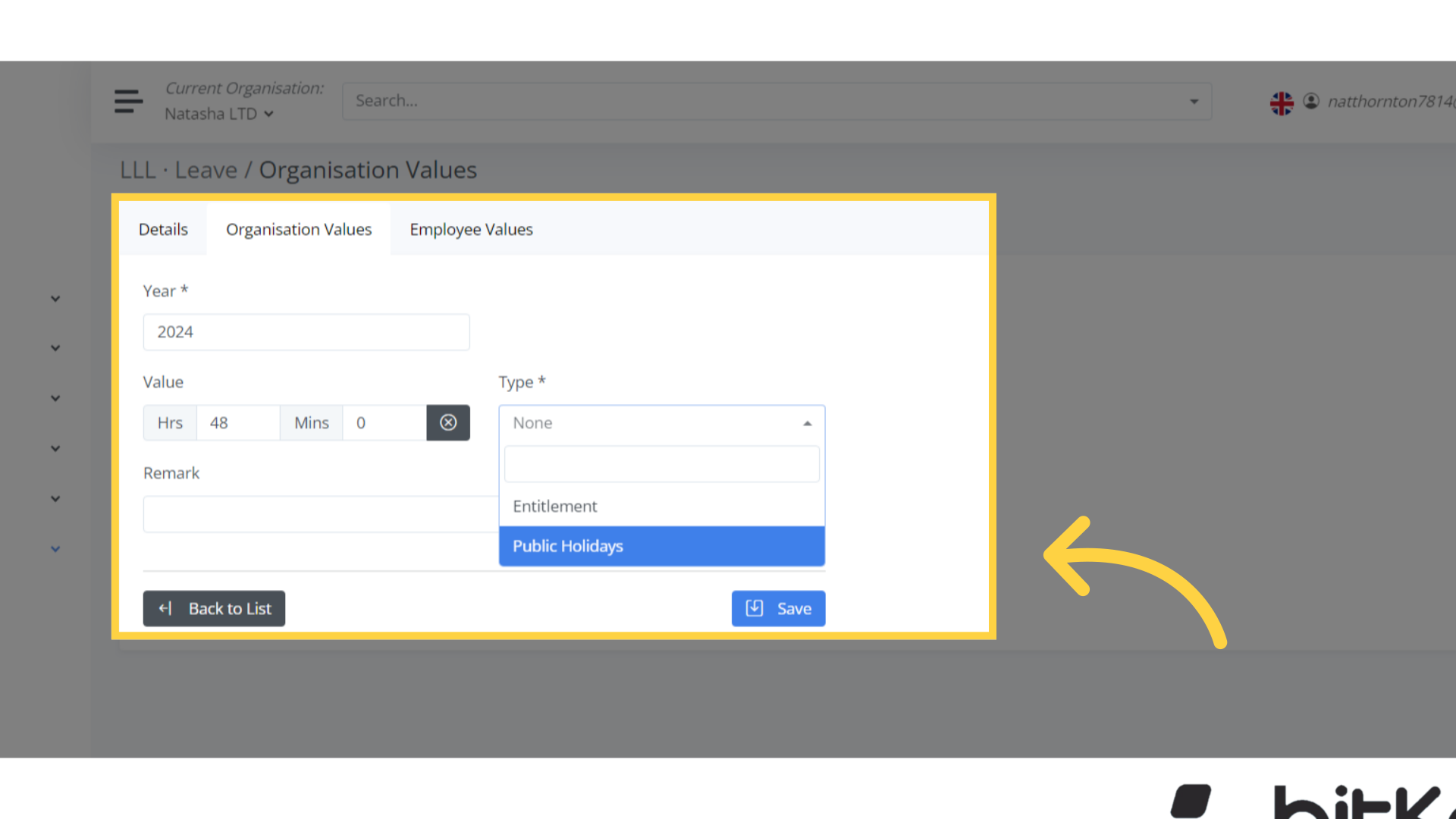 How do I set up basic leave settings and leave types? - bitKode