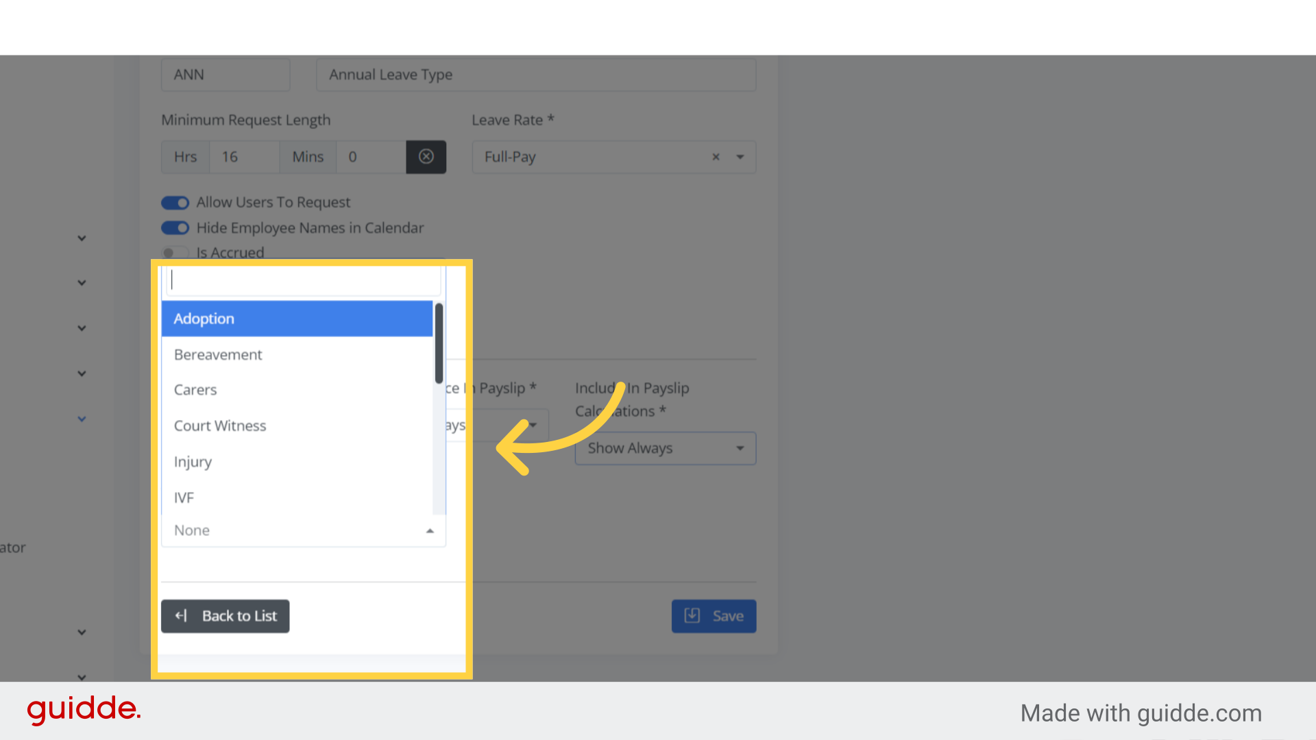 How do I set up basic leave settings and leave types? - bitKode
