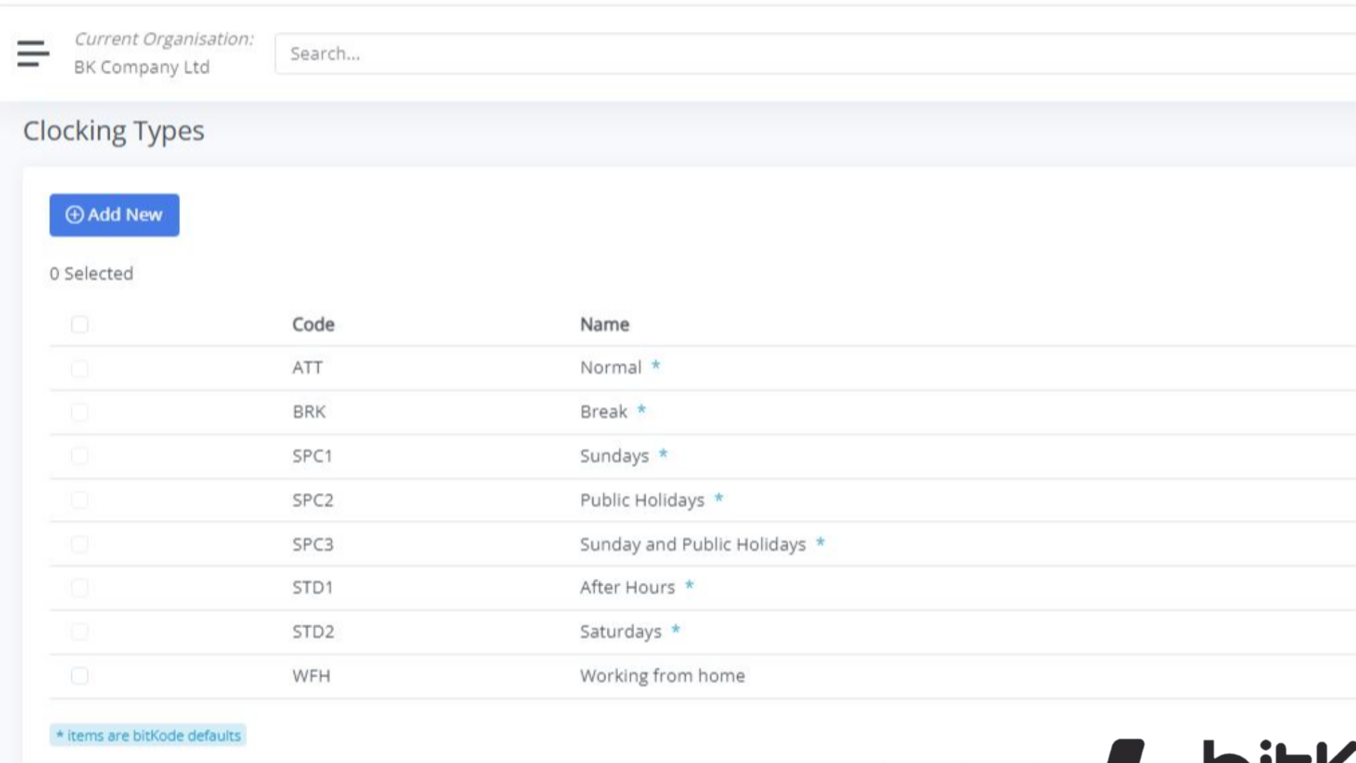 How do I create Clocking Types? - bitKode How do I create Clocking Types? - bitKode