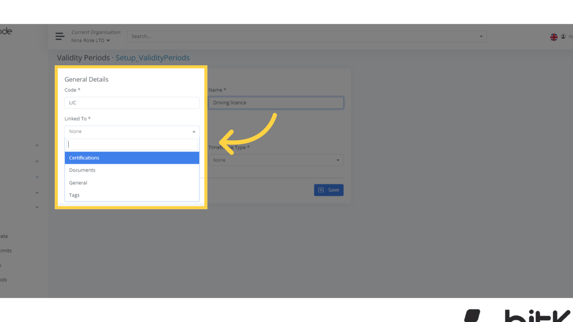 How to create validity periods/ linked to tags. - bitKode