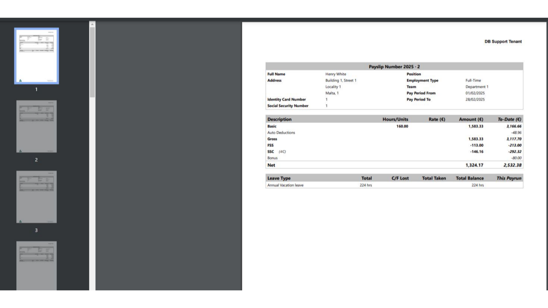 How do I generate and send Payslips by email to my employees? - bitKode