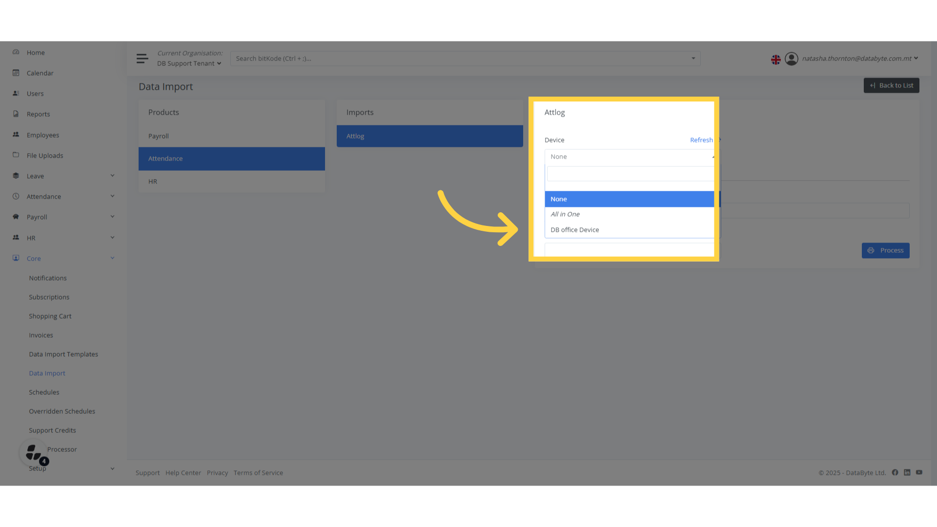How do I download an Attendance Log (attlog) via USB from the device ...