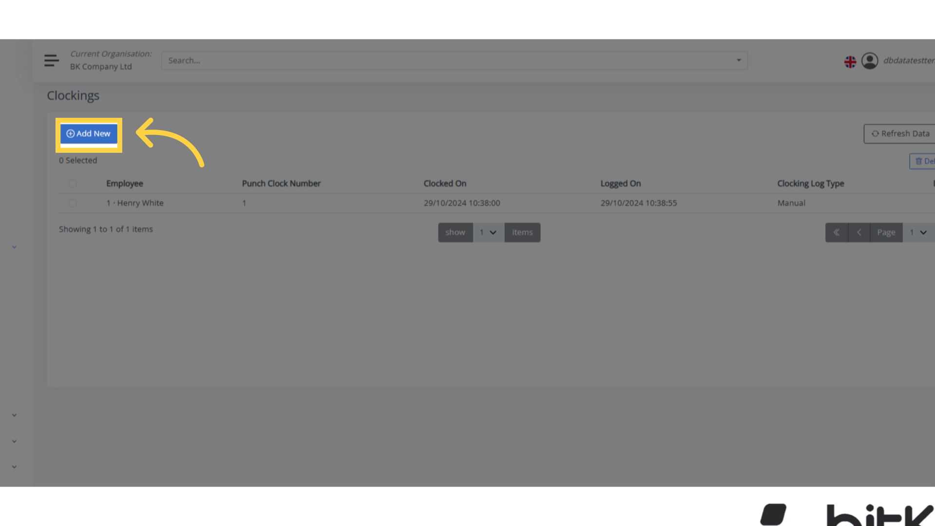 How can I add a manual punch on behalf of my employees? - bitKode