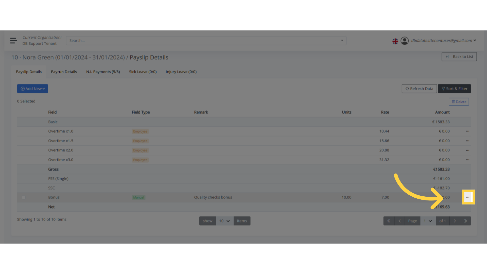 How do I add manual Payroll Adjustments? - bitKode