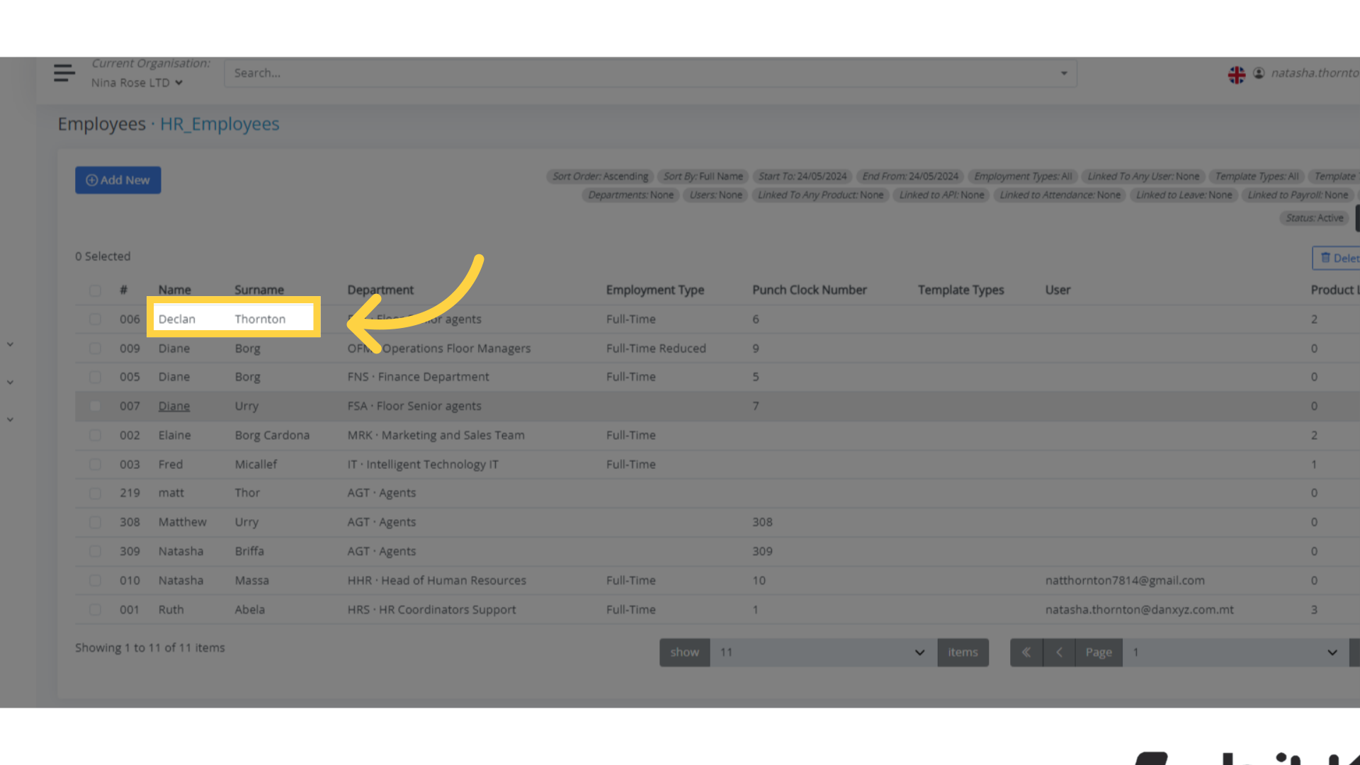 How do I link an employee to the payroll module? - bitKode